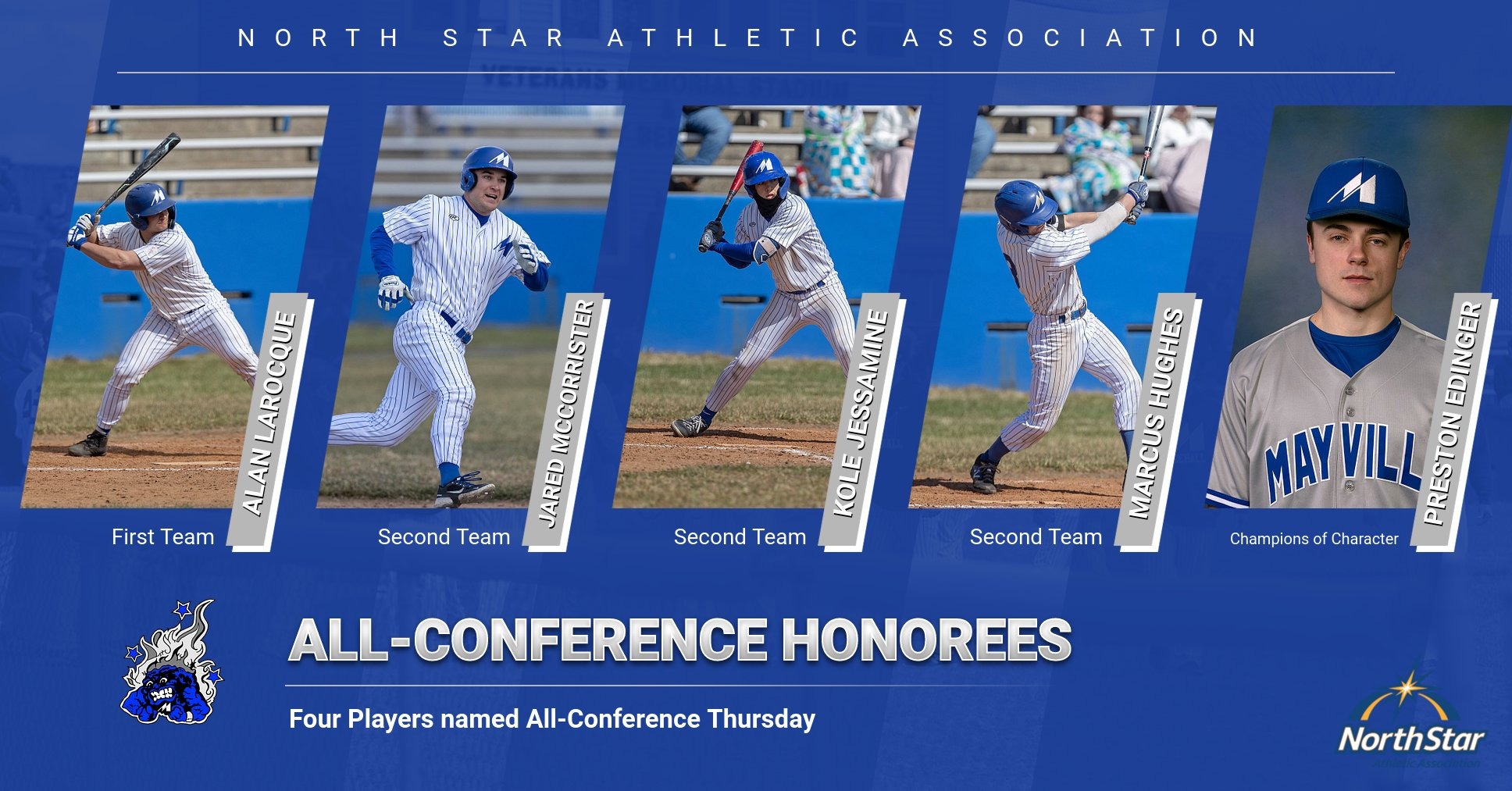 Four Comets named NSAA All-Conference for Baseball Thursday - Mayville ...