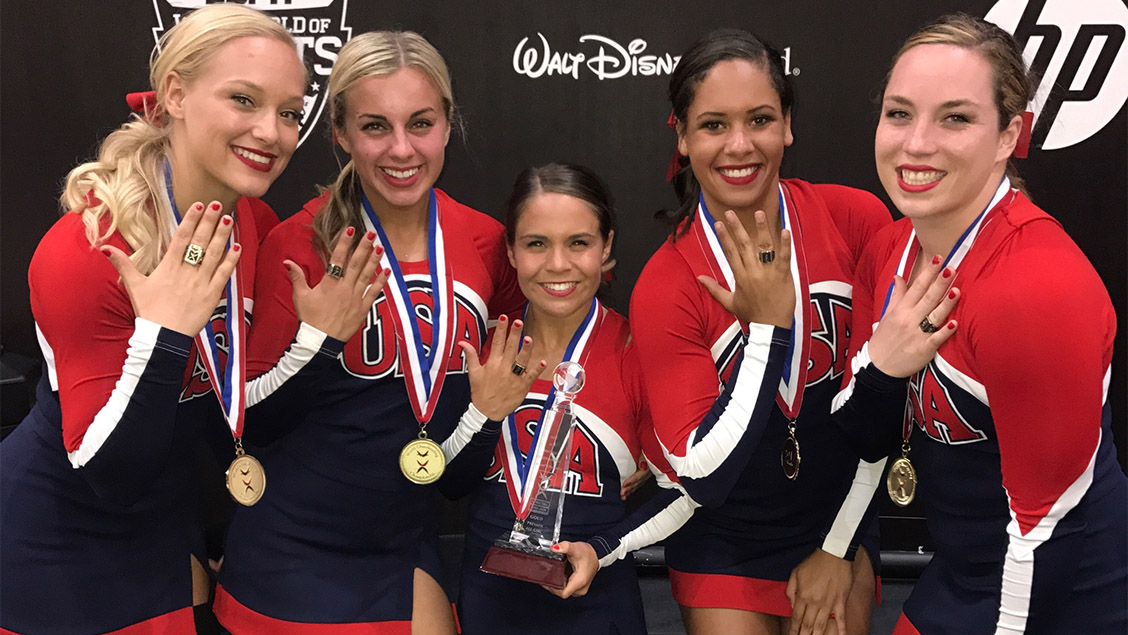 Five Morehead State Cheerleaders lead U.S. National Team to All-Girl ...