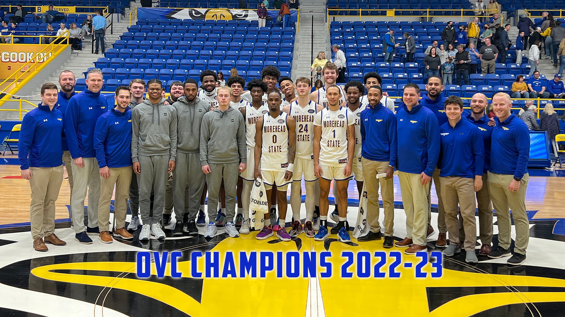 OVC CHAMPS! Men's Hoops Secures at Least Share of the 2022-23 OVC ...