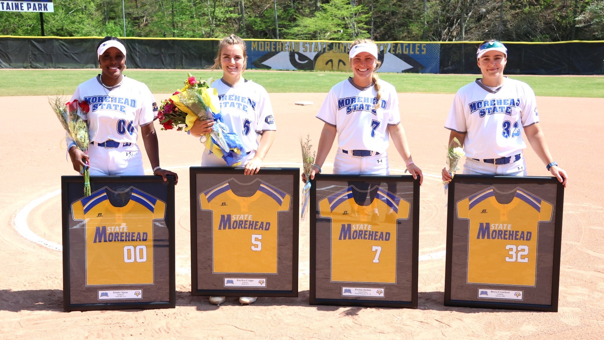 Softball Seniors Honored at Final OVC Home Game; Eagles Come Up Short ...