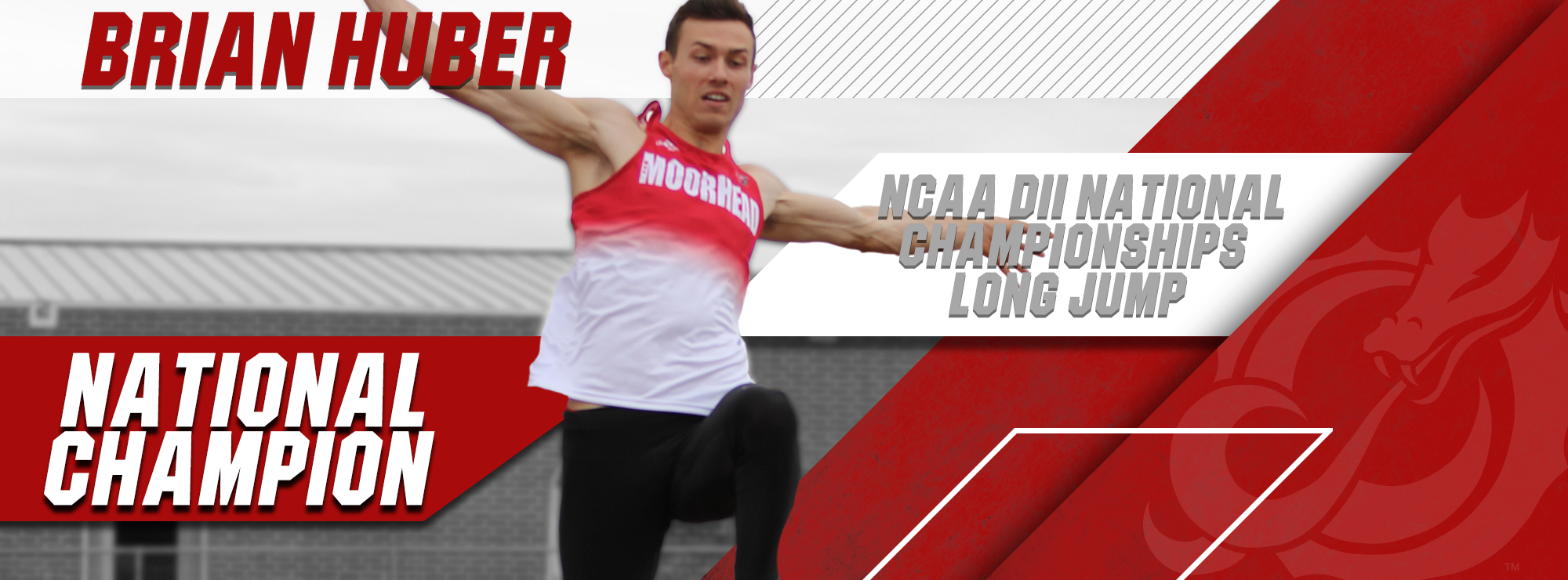 Brian Huber Wins DII National Long Jump Championship - MSU Moorhead ...