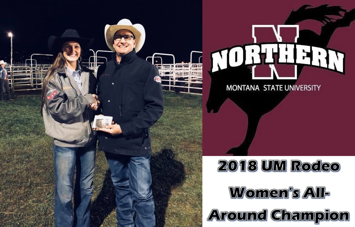 Women's Rodeo Sign Havre Standout Kyla Burchard - Montana State ...