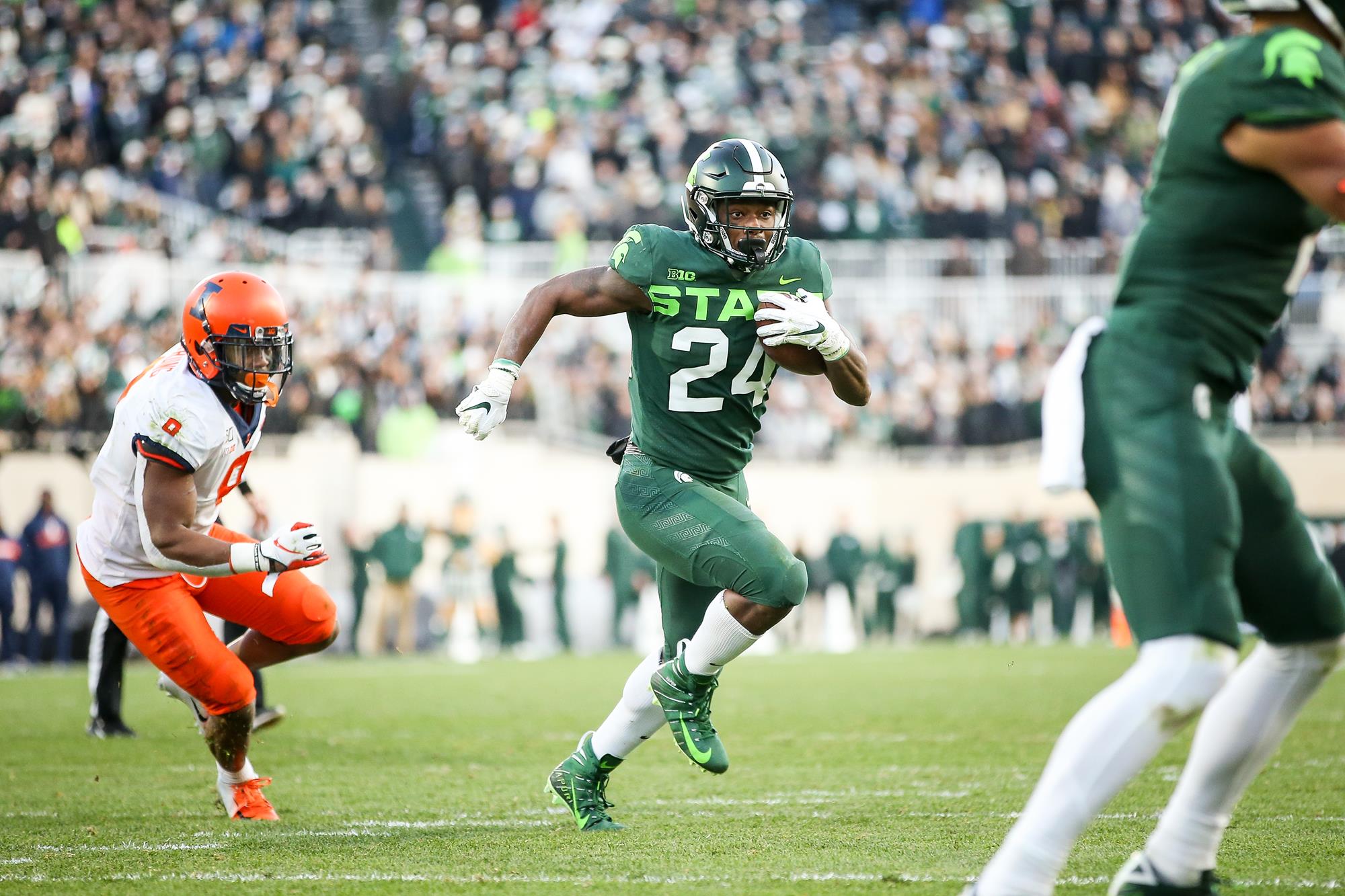 Elijah Collins - Football - Michigan State University Athletics