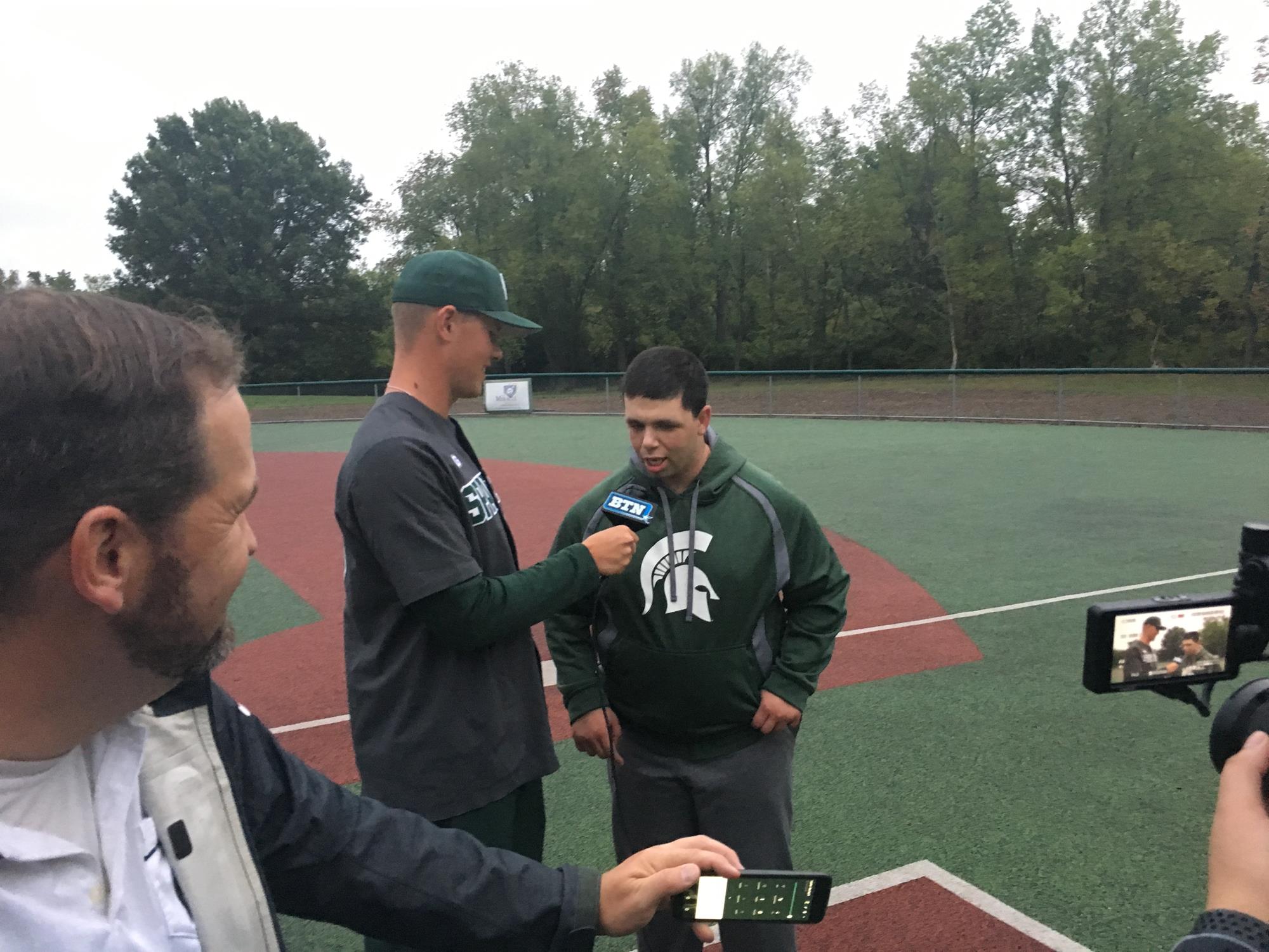 Caleb Sleeman - Baseball - Michigan State University Athletics