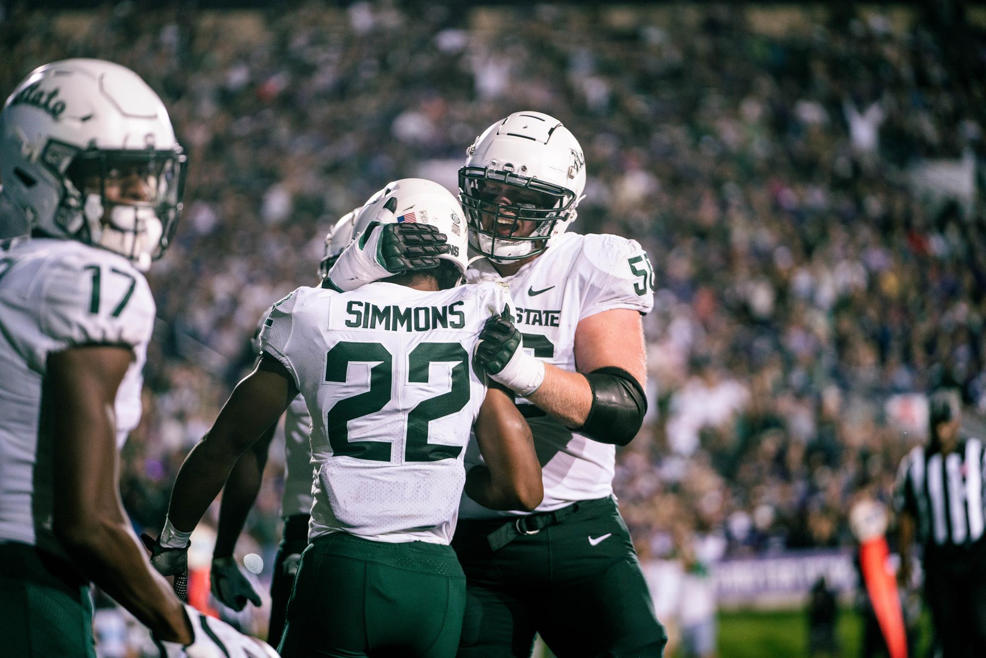 Jordon Simmons - Football - Michigan State University Athletics