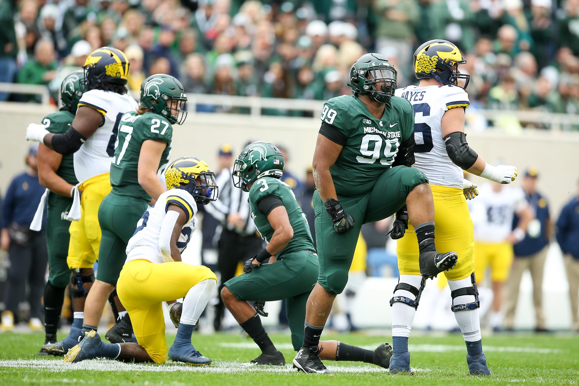 Jalen Hunt - Football - Michigan State University Athletics