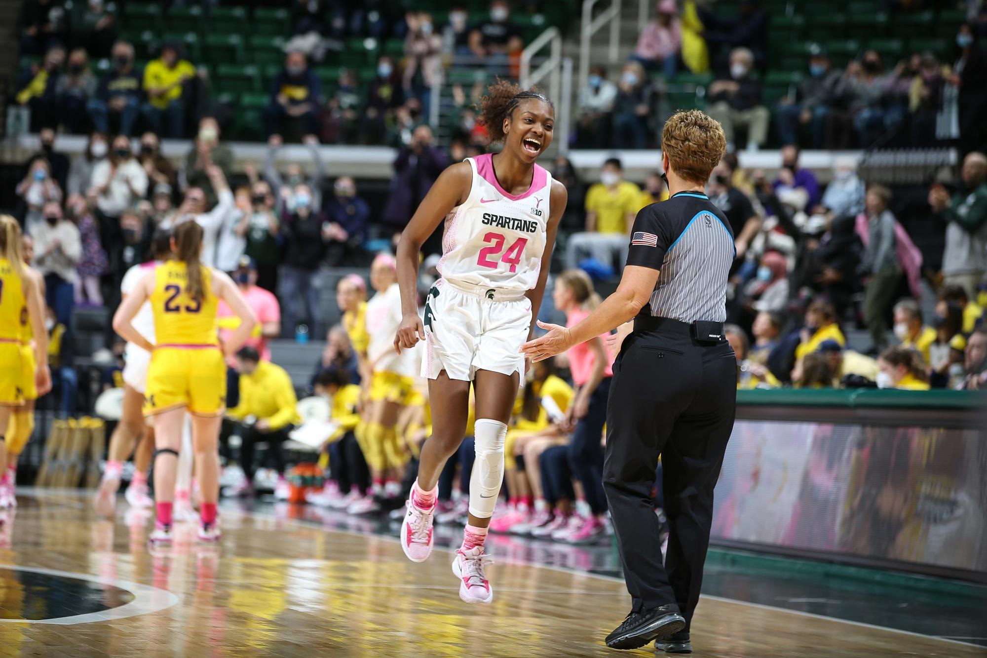 Nia Clouden - Women's Basketball - Michigan State University Athletics
