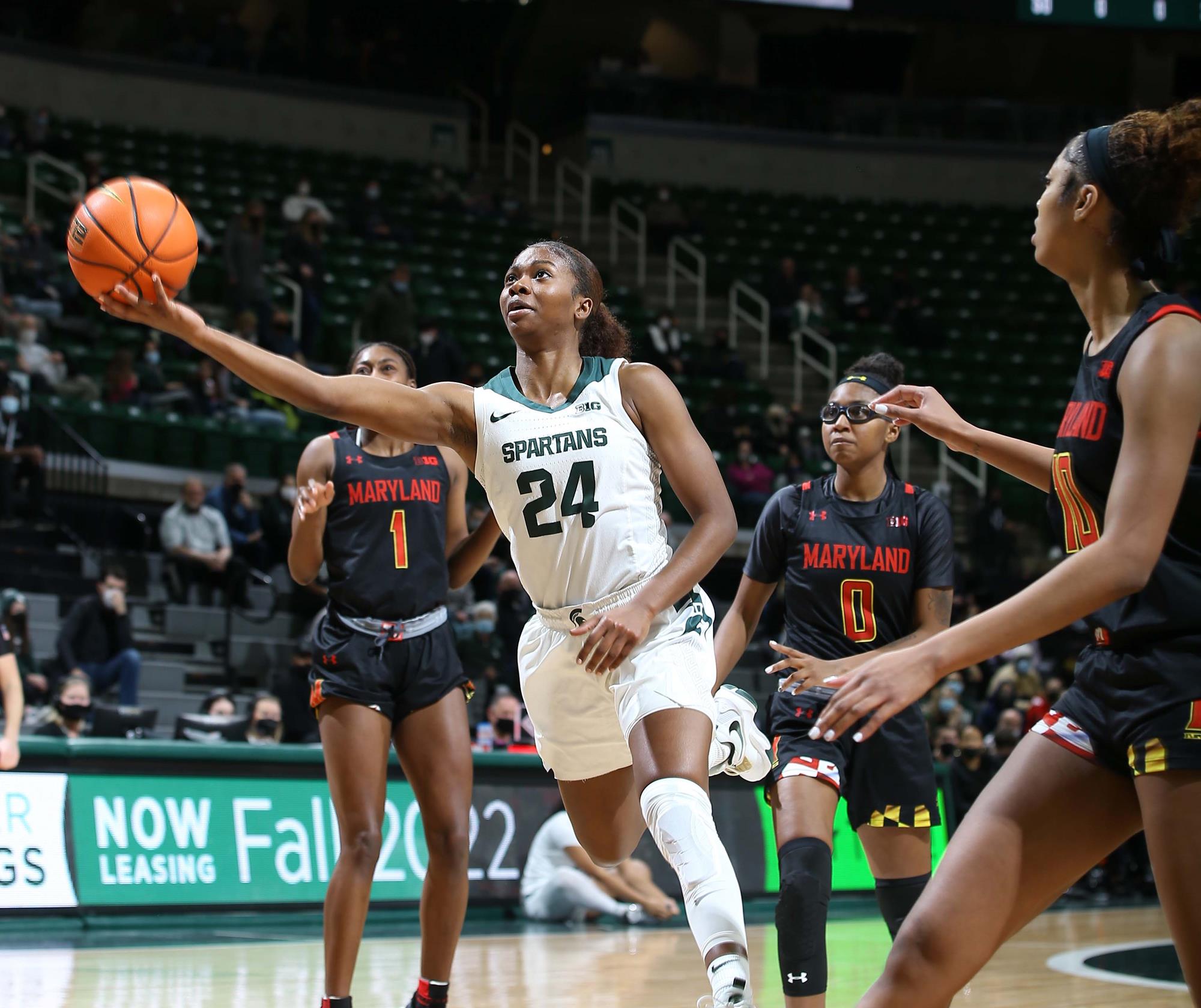 Nia Clouden - Women's Basketball - Michigan State University Athletics
