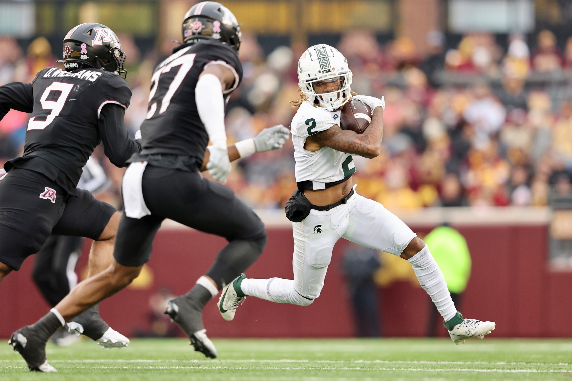 Tyrell Henry - Football - Michigan State University Athletics