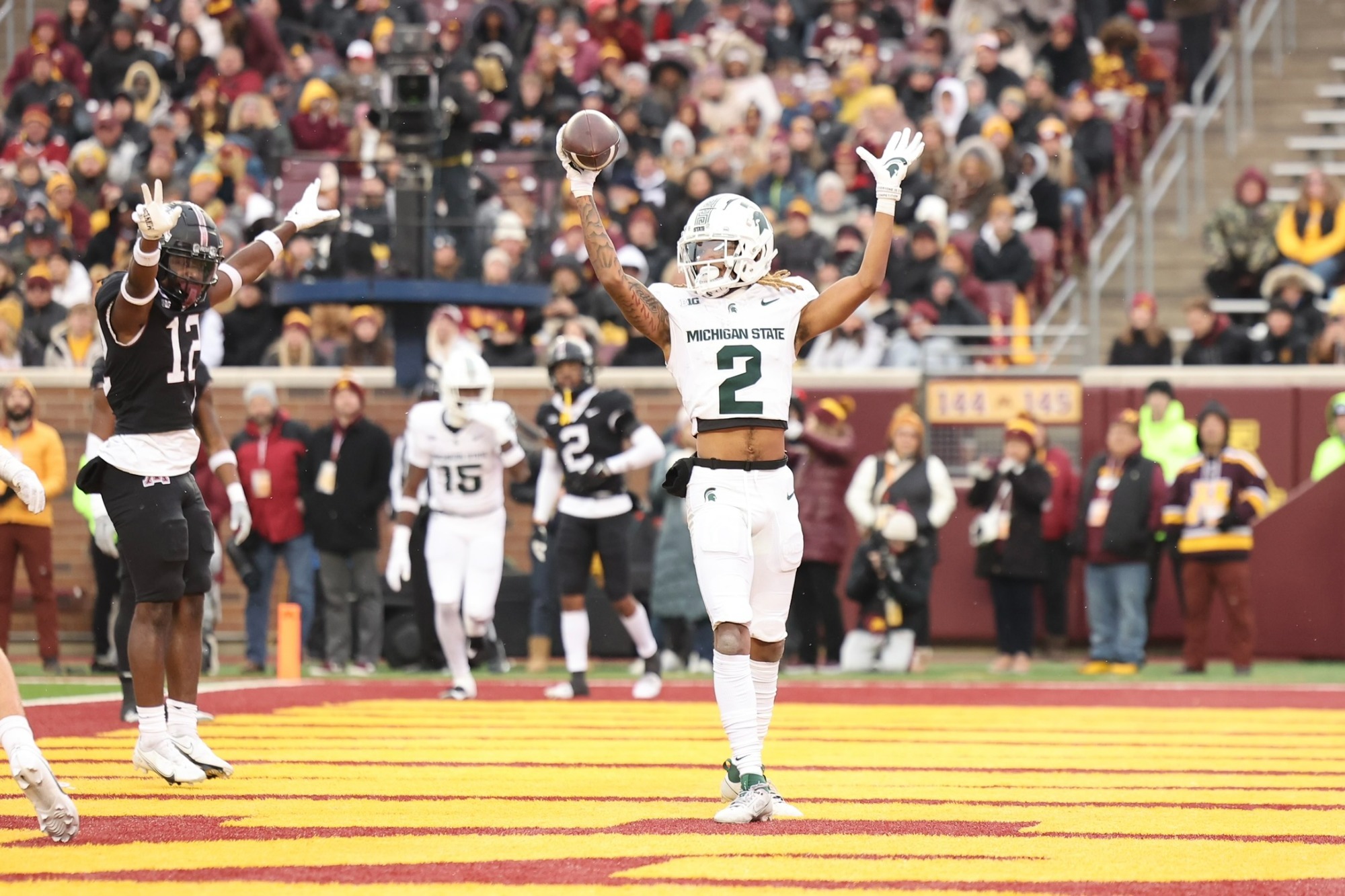 Tyrell Henry - Football - Michigan State University Athletics