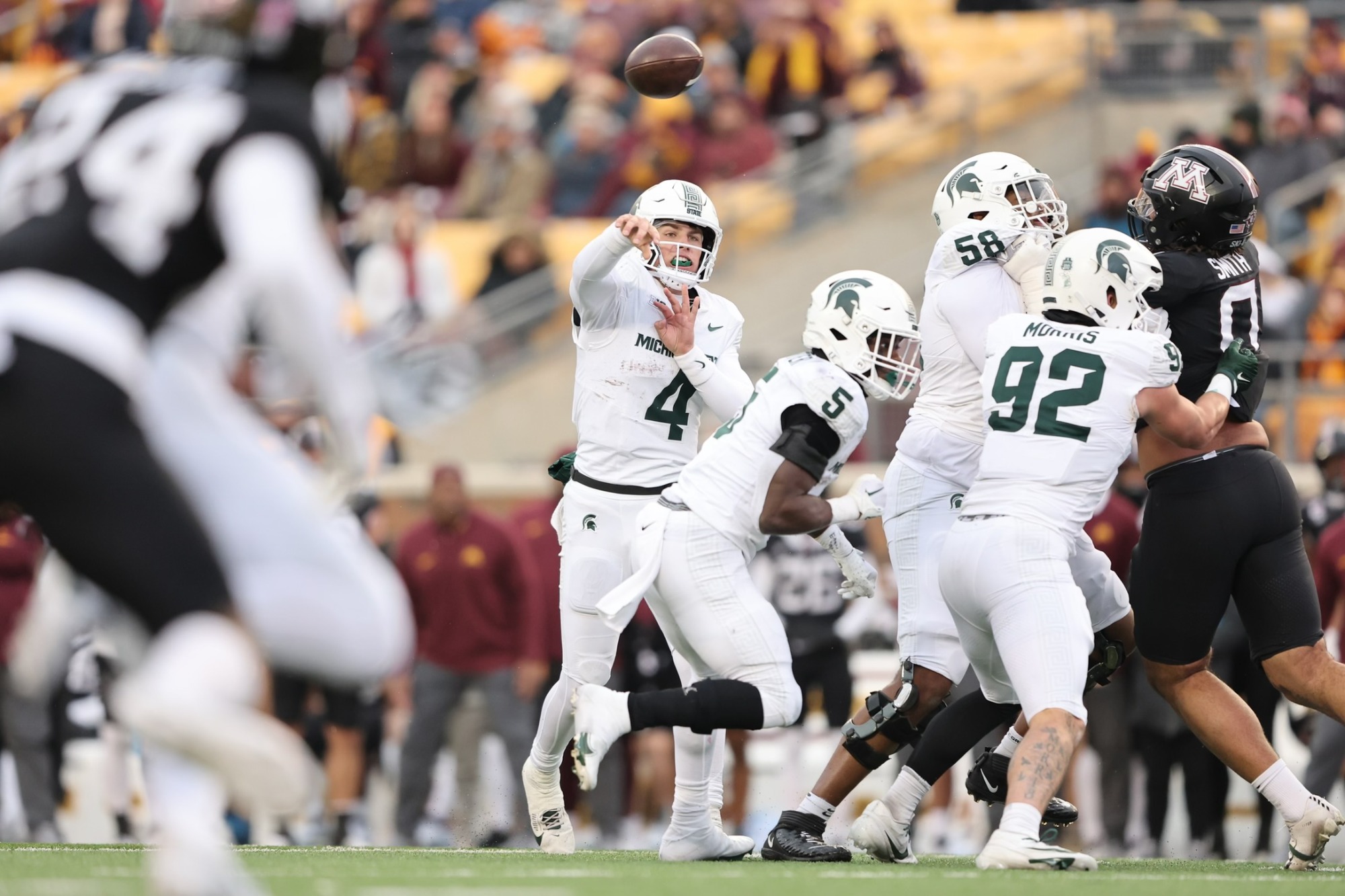 Sam Leavitt - Football - Michigan State University Athletics