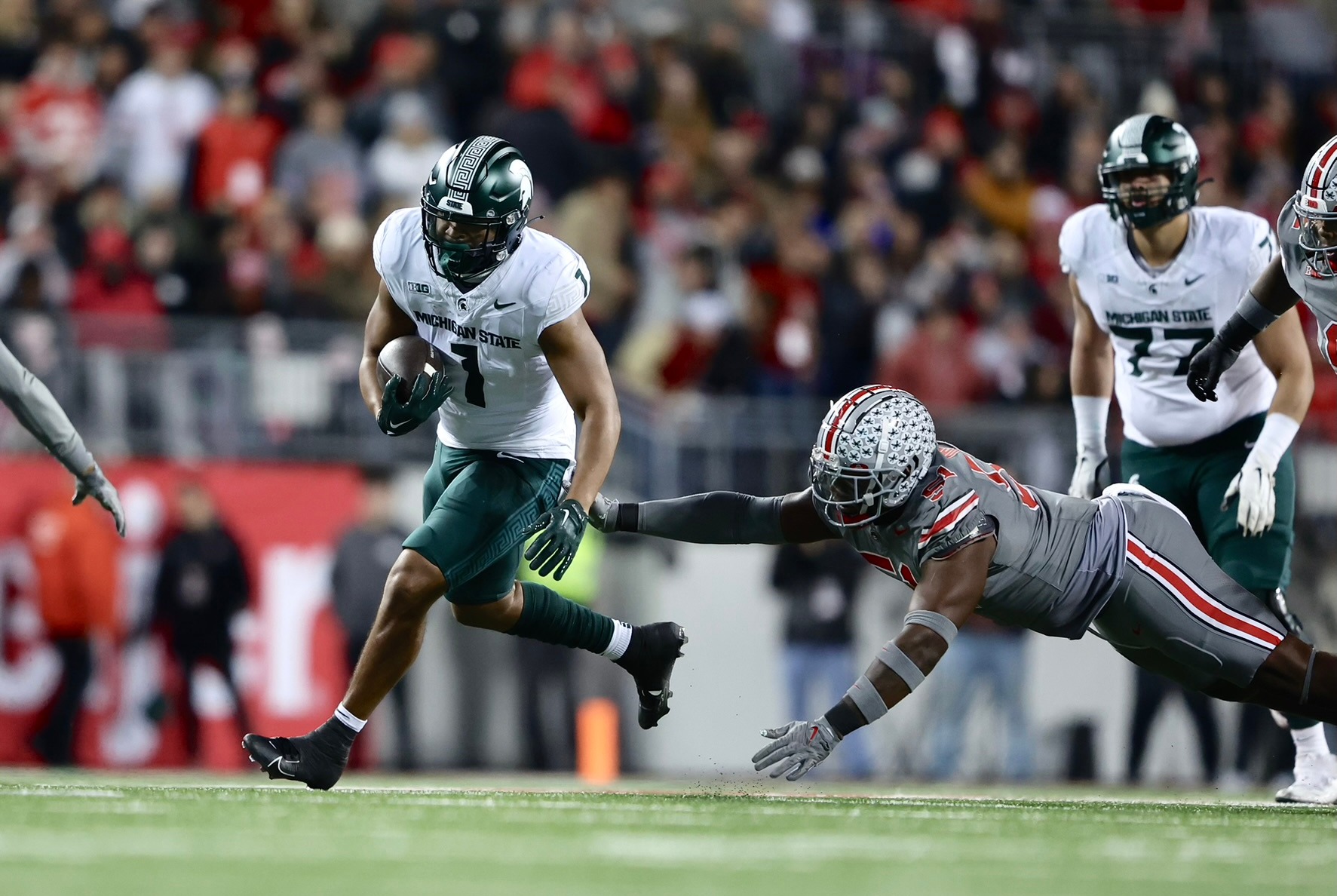 Jaren Mangham - Football - Michigan State University Athletics