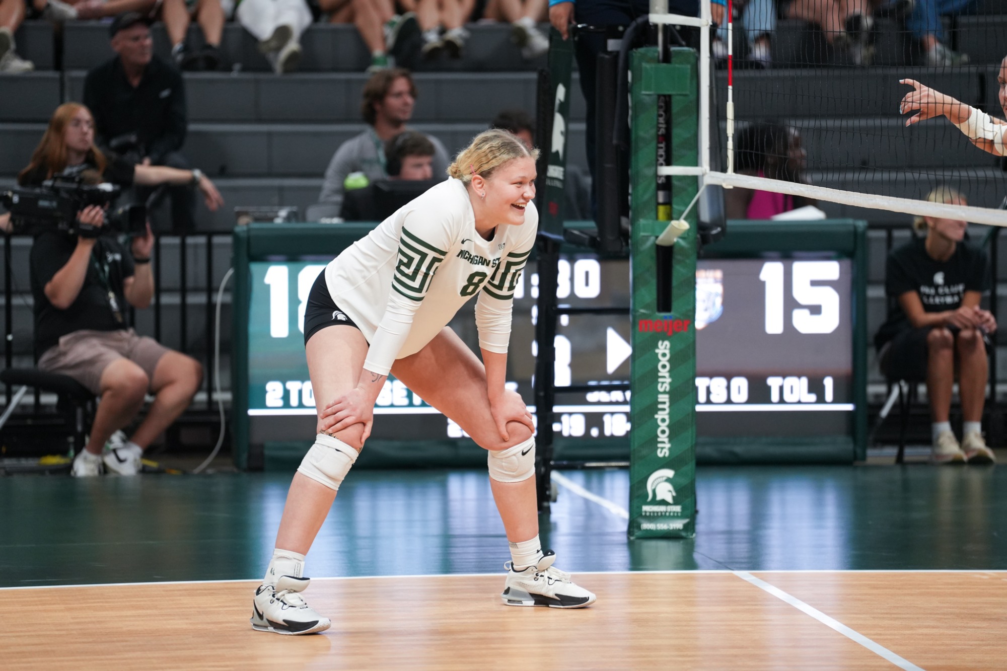 Volleyball Preps for Pair of Early Week Matches - Michigan State ...