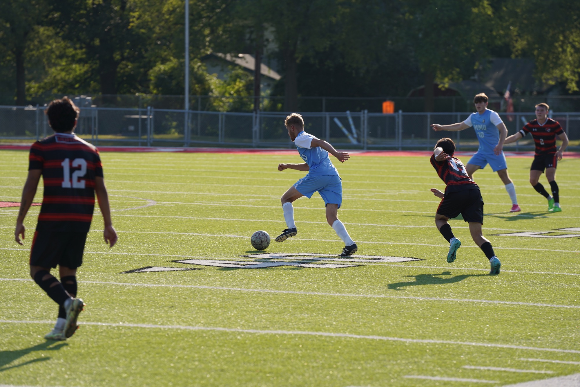 Men's Soccer: Lancers Come Up Short Against DWU - Mount Marty University