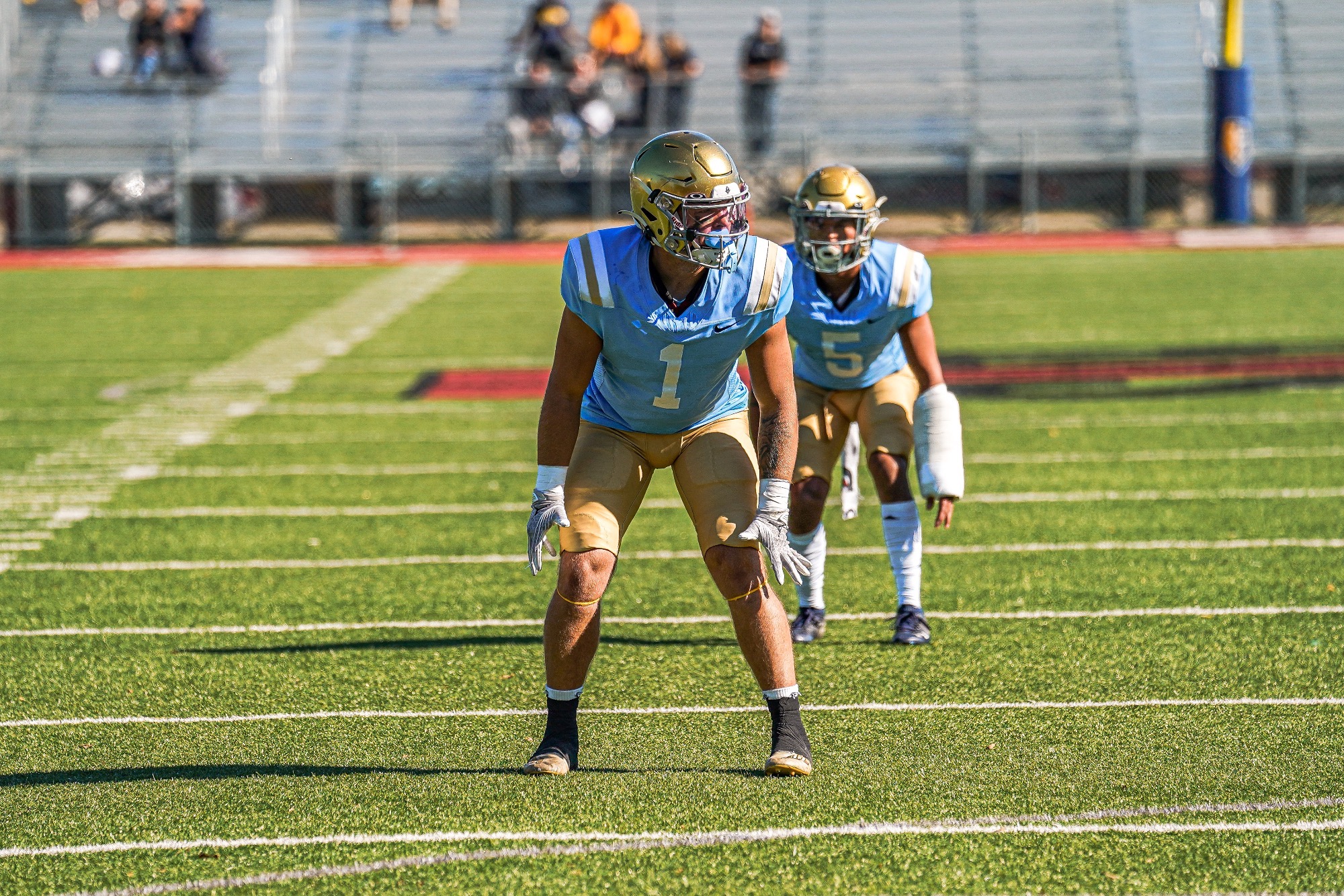 Football: Lancers Unable To Hold On Against Doane - Mount Marty University