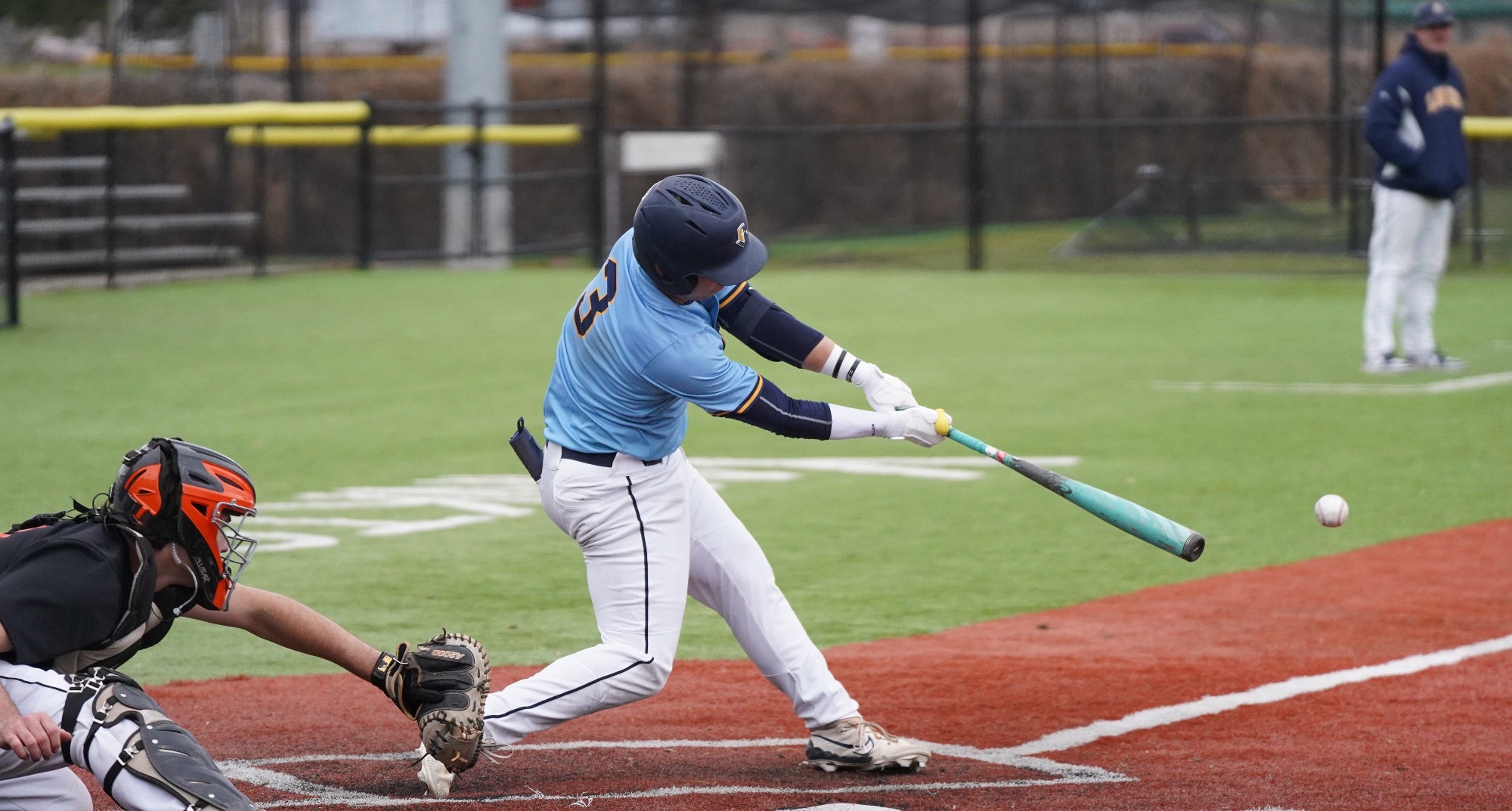 Baseball: Lancers Split With Chargers - Mount Marty University
