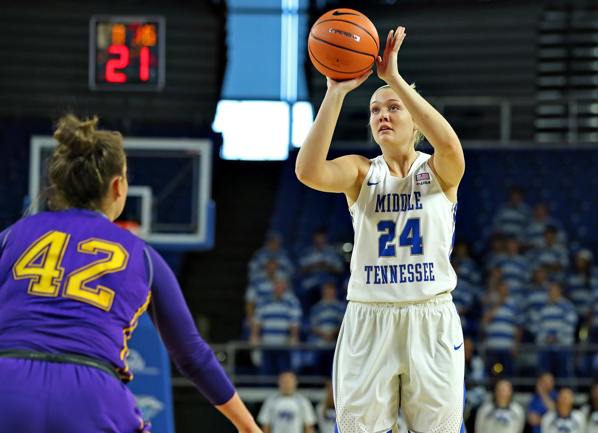 Rebecca Reuter - Women's Basketball - Middle Tennessee State University ...