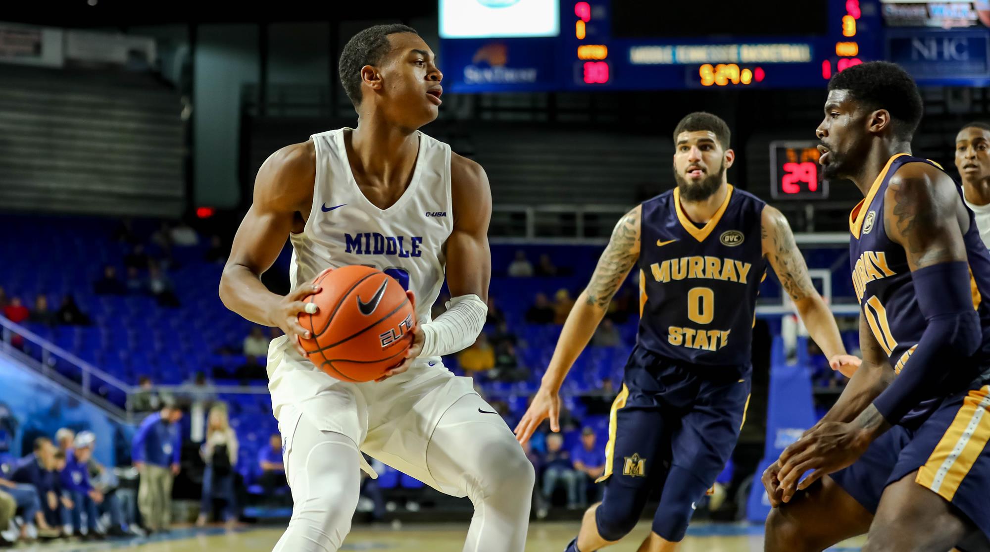 MT can't stay with Racers - Middle Tennessee State University Athletics