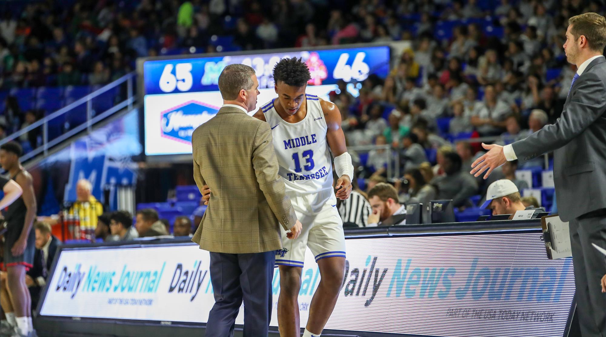 Jayce Johnson - Men's Basketball - Middle Tennessee State University ...