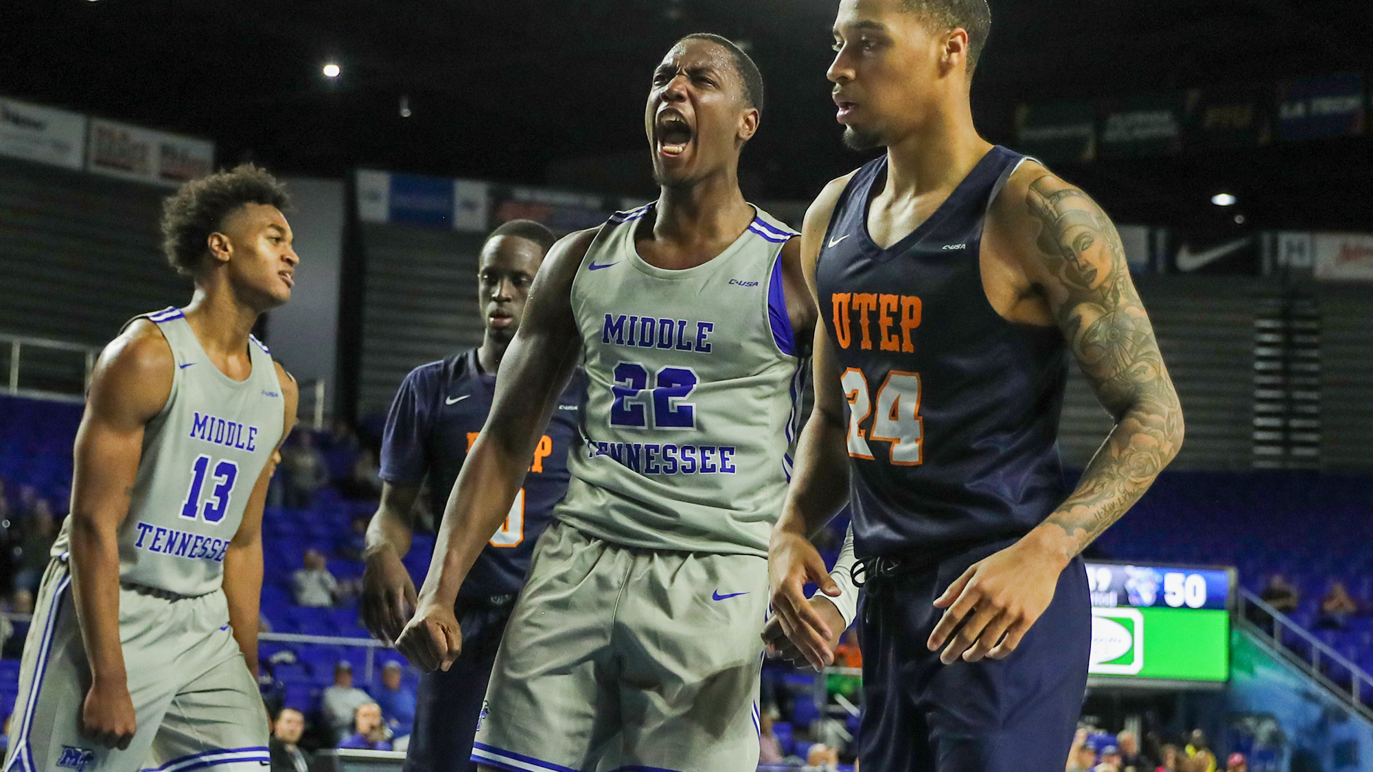 Reggie Scurry - Men's Basketball - Middle Tennessee State University ...