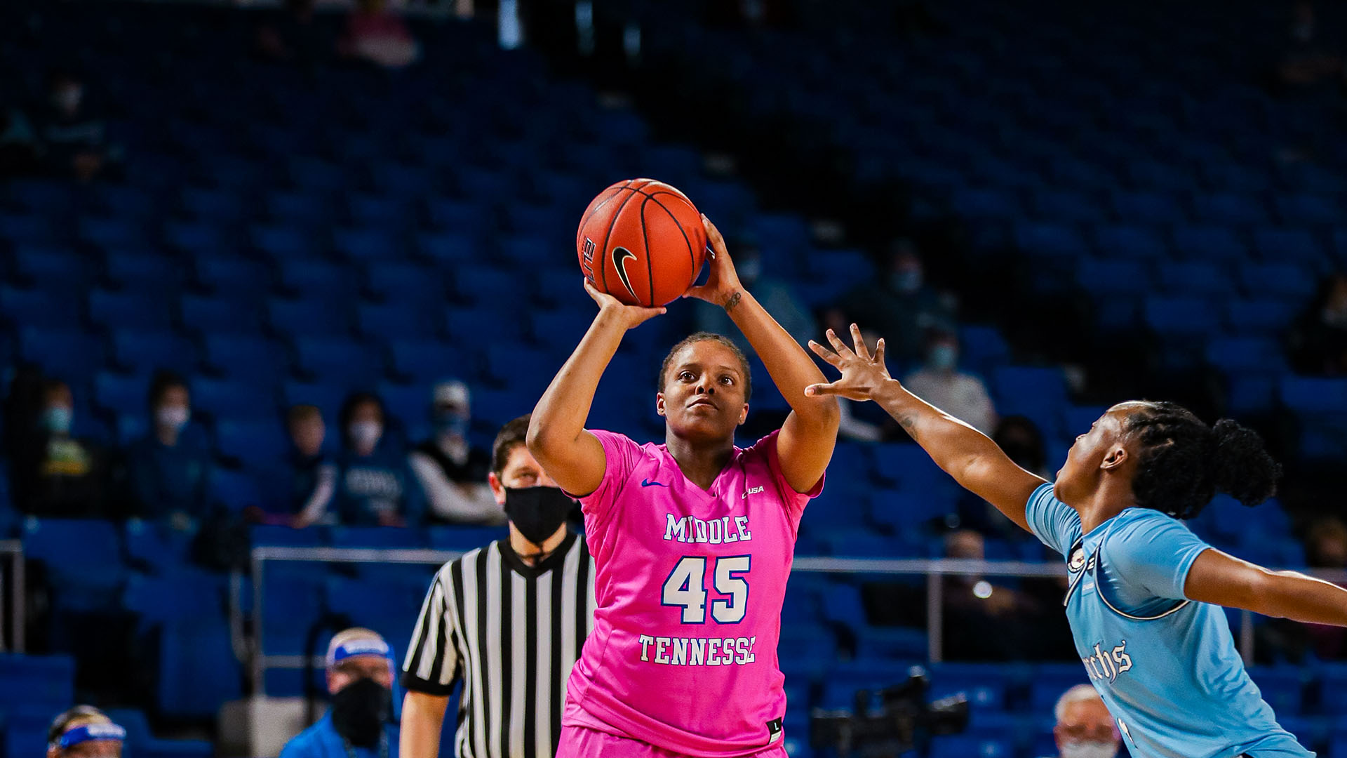 Cage, Boothe come up clutch in Senior Day win vs. ODU - Middle ...