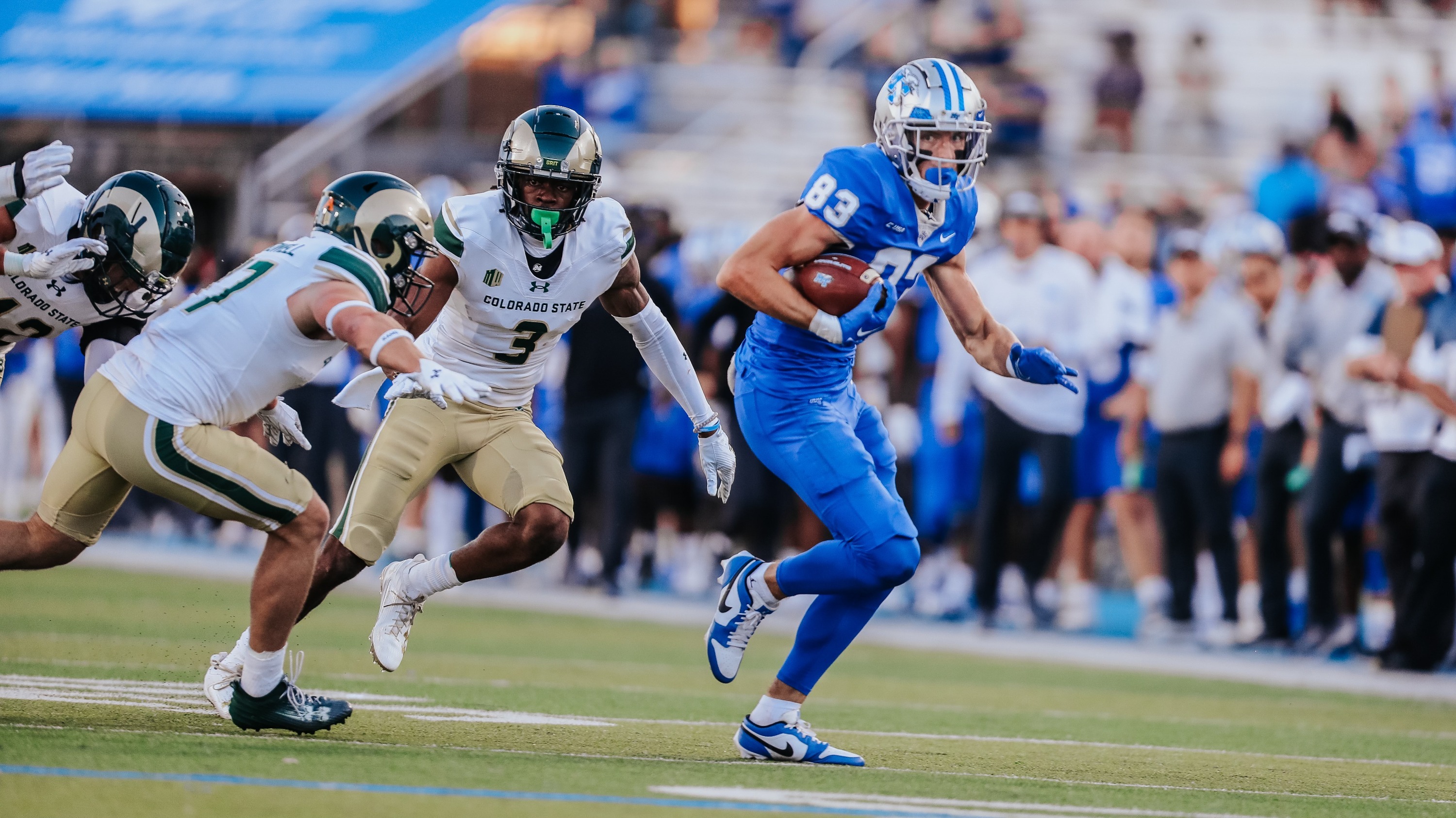 Second-half comeback sets back Blue Raiders against Rams - Middle Tennessee State University ...