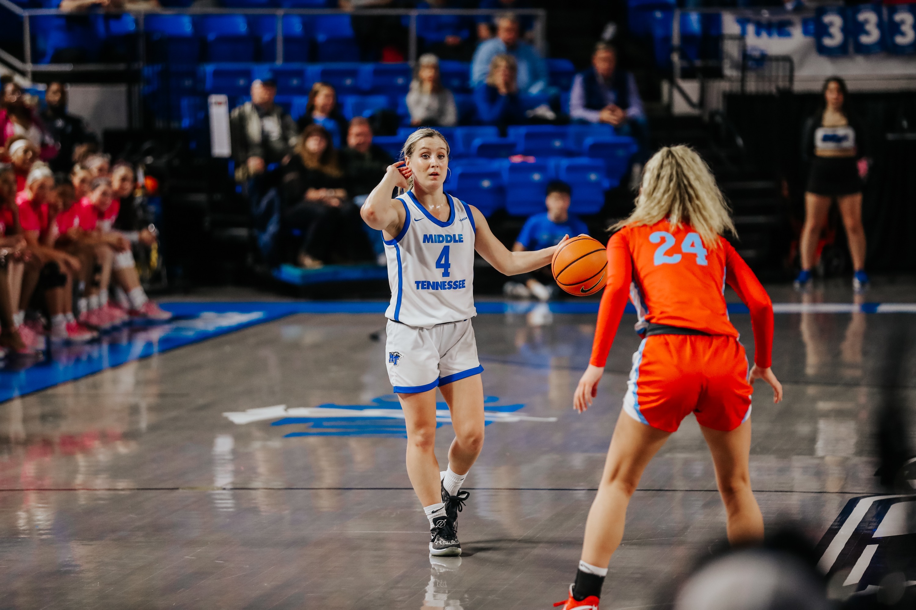 Lady Raiders roll past Aggies 73-37 - Middle Tennessee State University Athletics