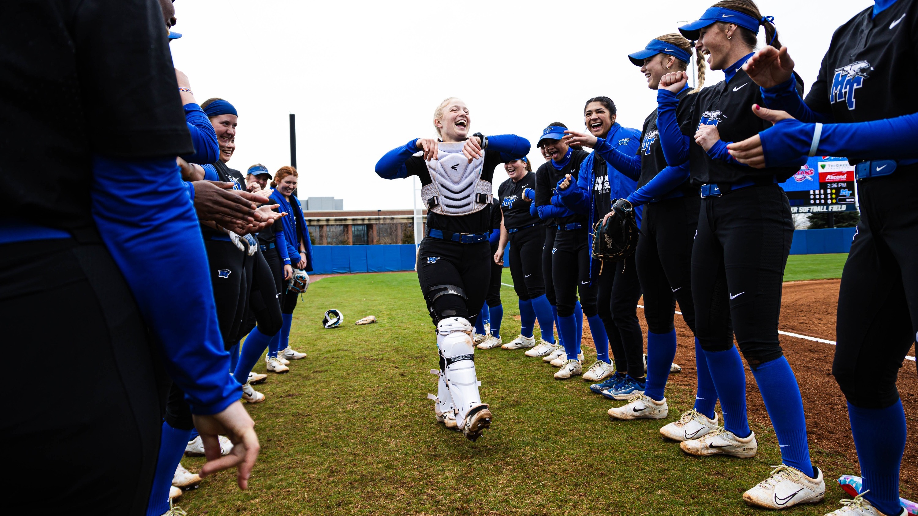 Blue Raider win Home opener by run-rule - Middle Tennessee State ...