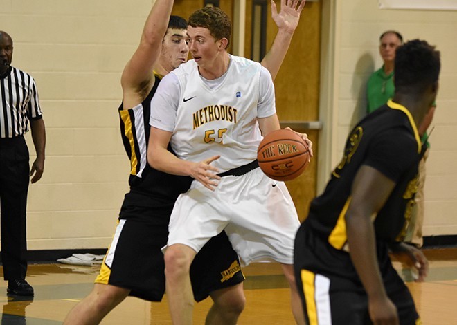 Jackson Whitley - Men's Basketball - Methodist University Athletics