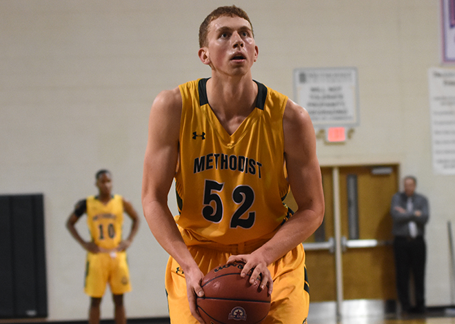 Jackson Whitley - Men's Basketball - Methodist University Athletics