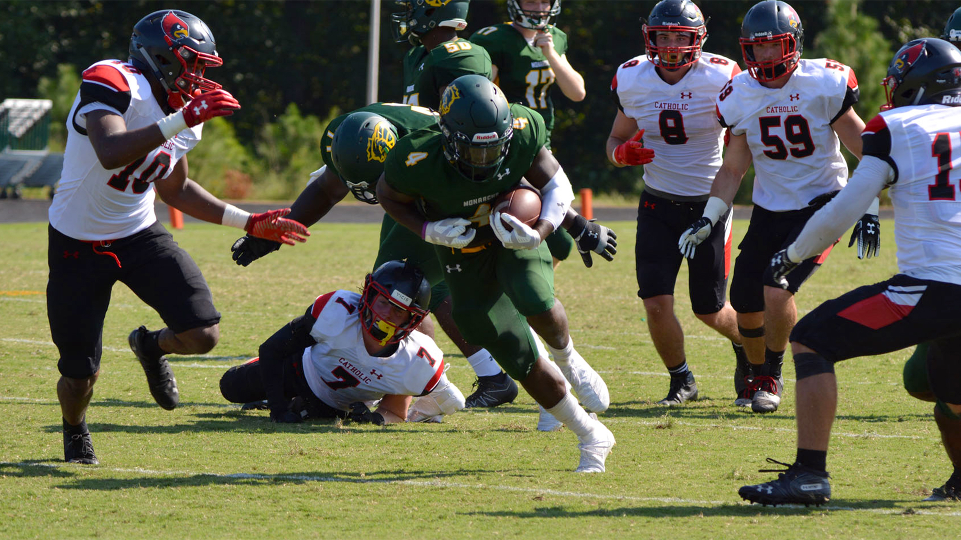 Hawks Run Past Monarchs - Methodist University Athletics