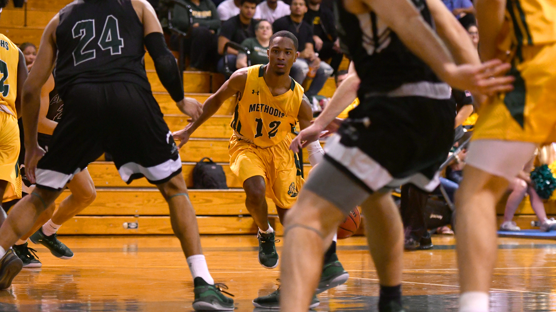 Defense and Dearman, The Recipe in Win - Methodist University Athletics