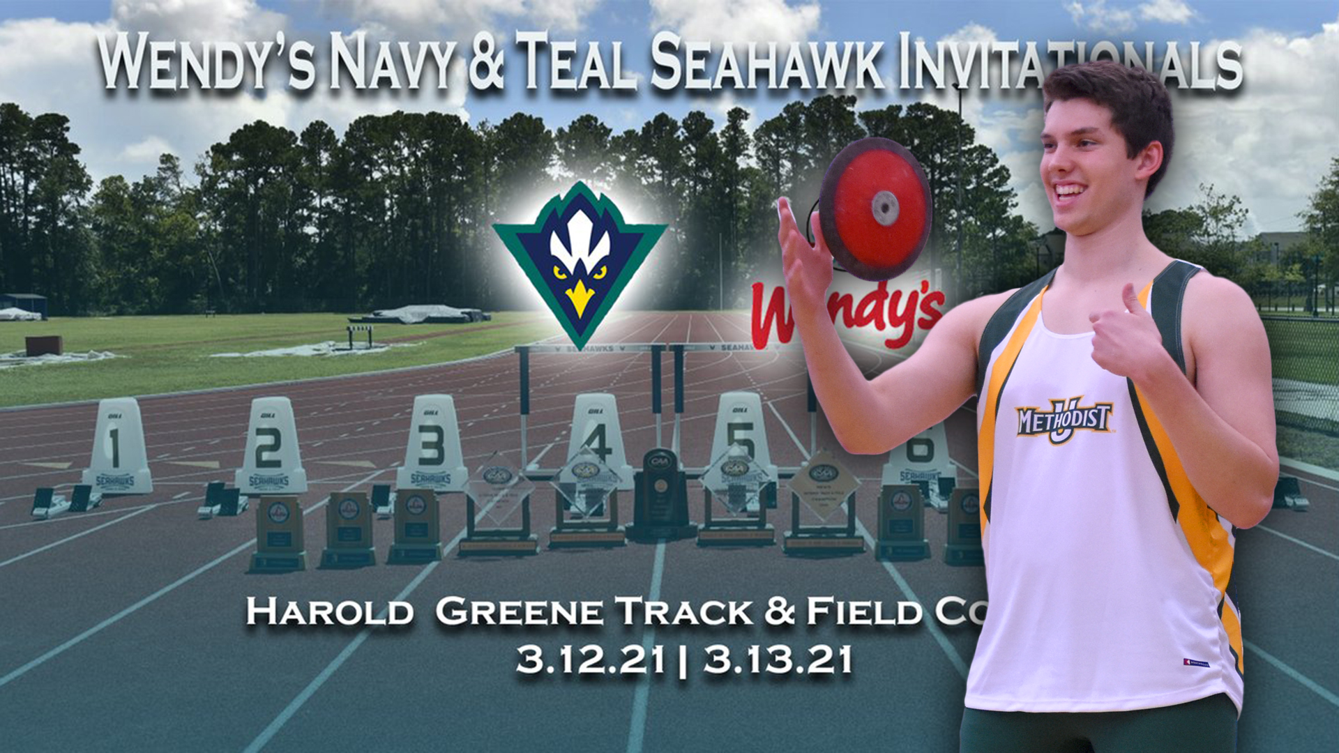 Patterson Wins Discus at UNC Wilmington - Methodist University Athletics