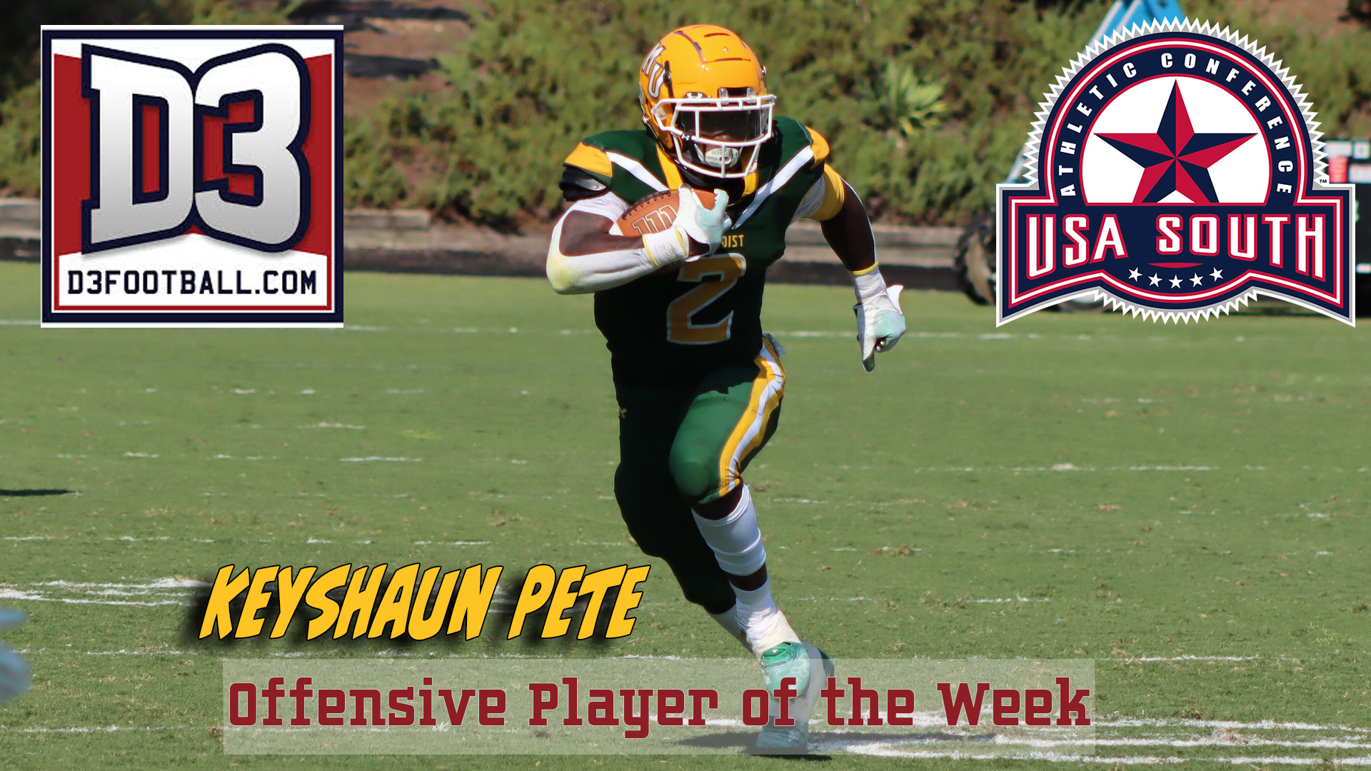 Pete's Offensive Performance is Recognized by the USA South and D3 ...
