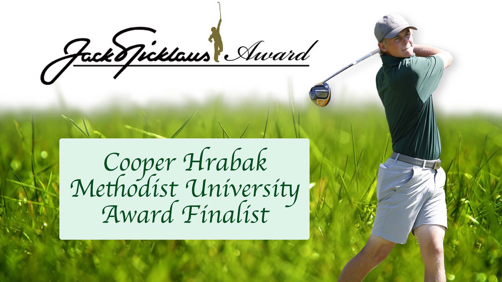 Hrabak Named Nicklaus Finalist - Methodist University Athletics