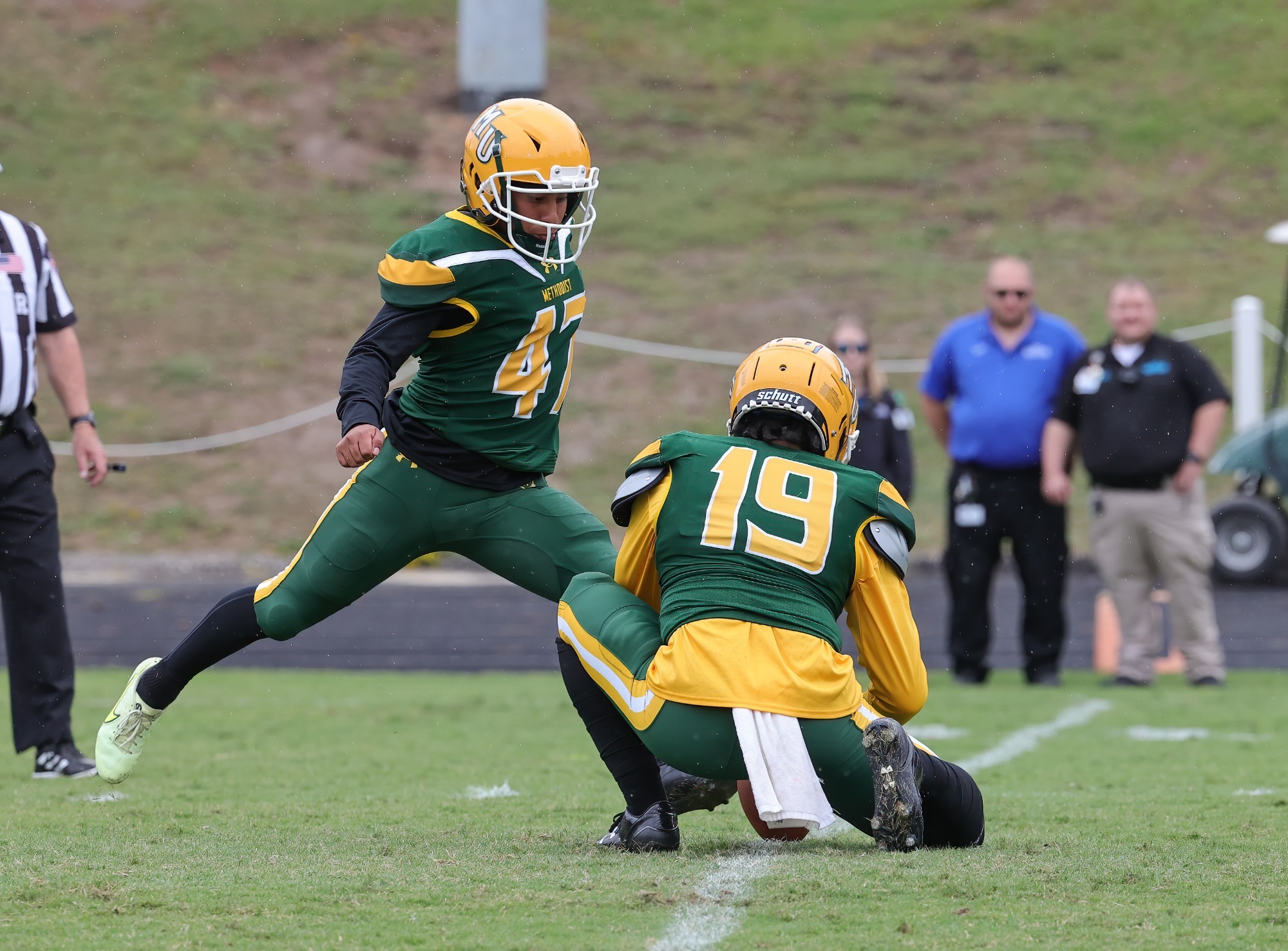 Monarchs Bested by Battling Bishops - Methodist University Athletics