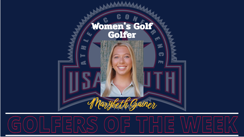 Gainer Garners Golfer of the Week Honor - Methodist University Athletics