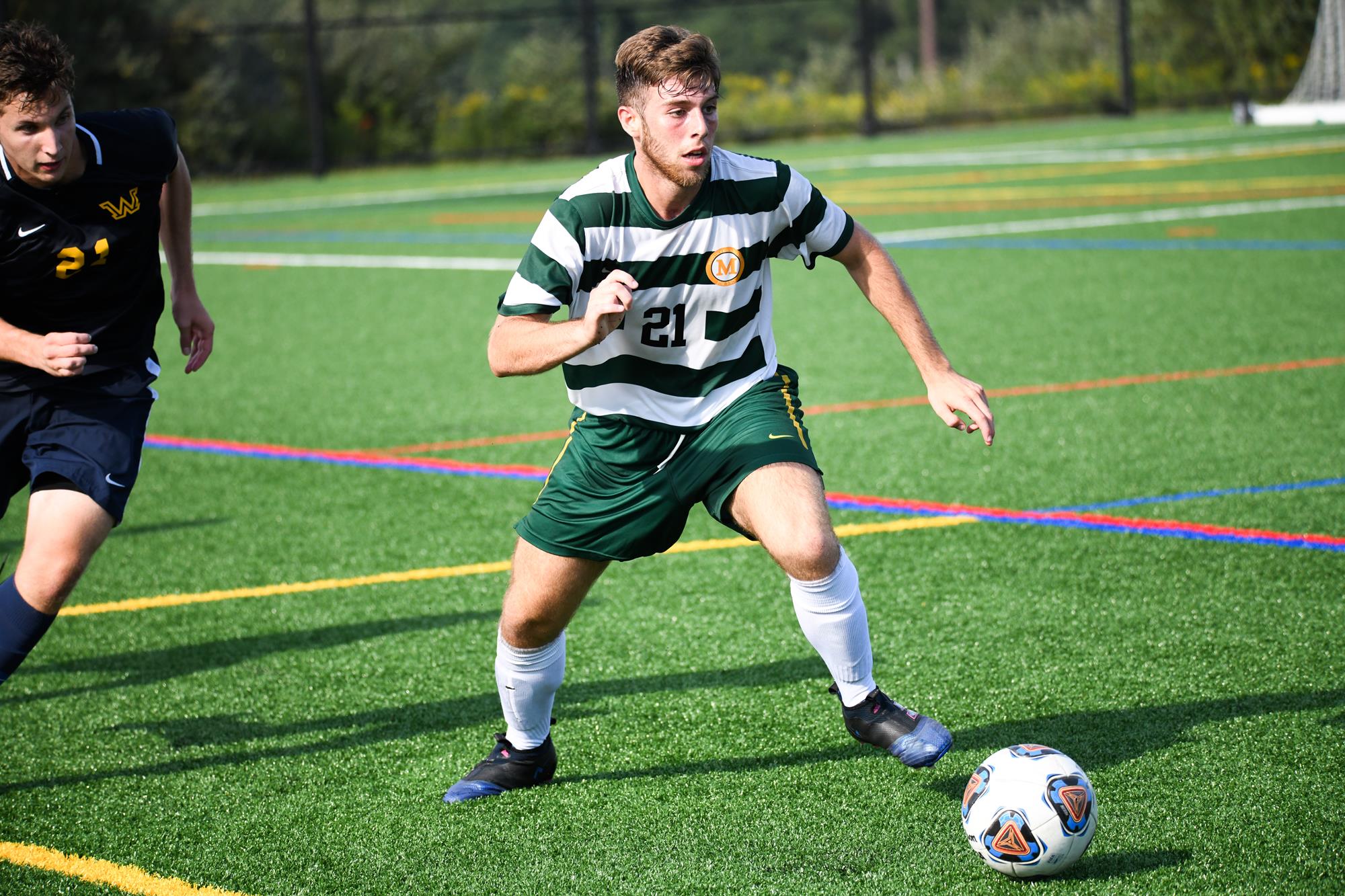 Men's Soccer Stuns Defending Champs Neumann in 2OT - Marywood ...