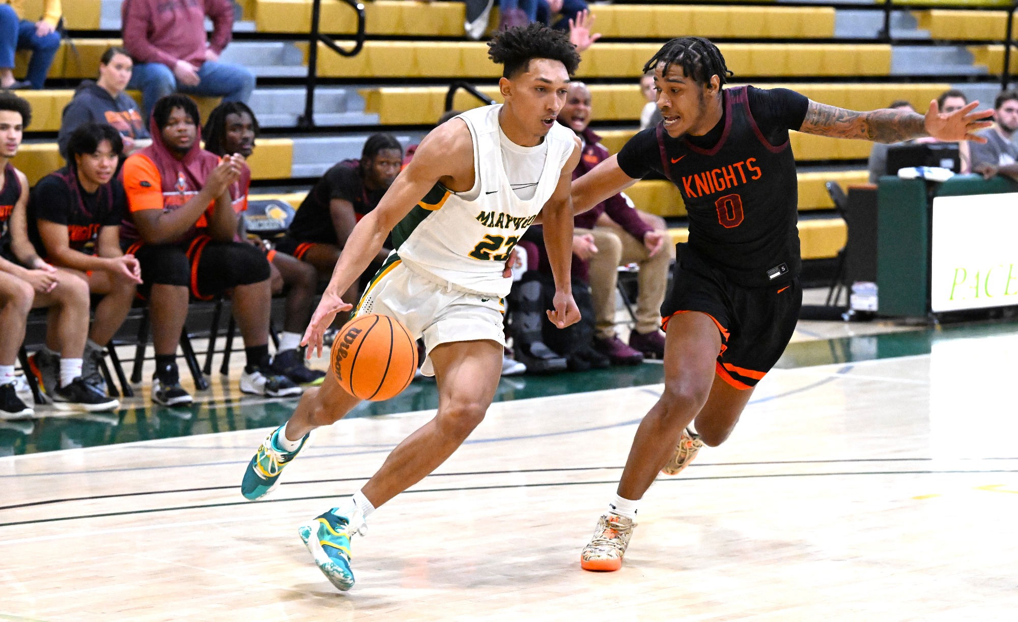 Men's Basketball Downed by Monarchs in Overtime - Marywood University ...