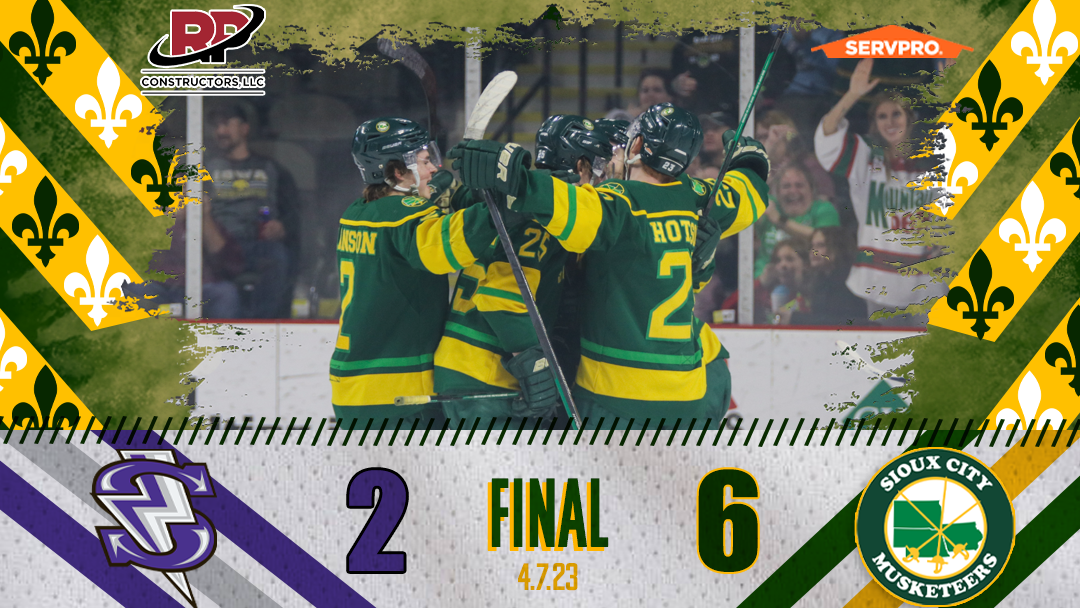 FRIDAY FUN FOR CONMY, SIOUX CITY - Sioux City Musketeers