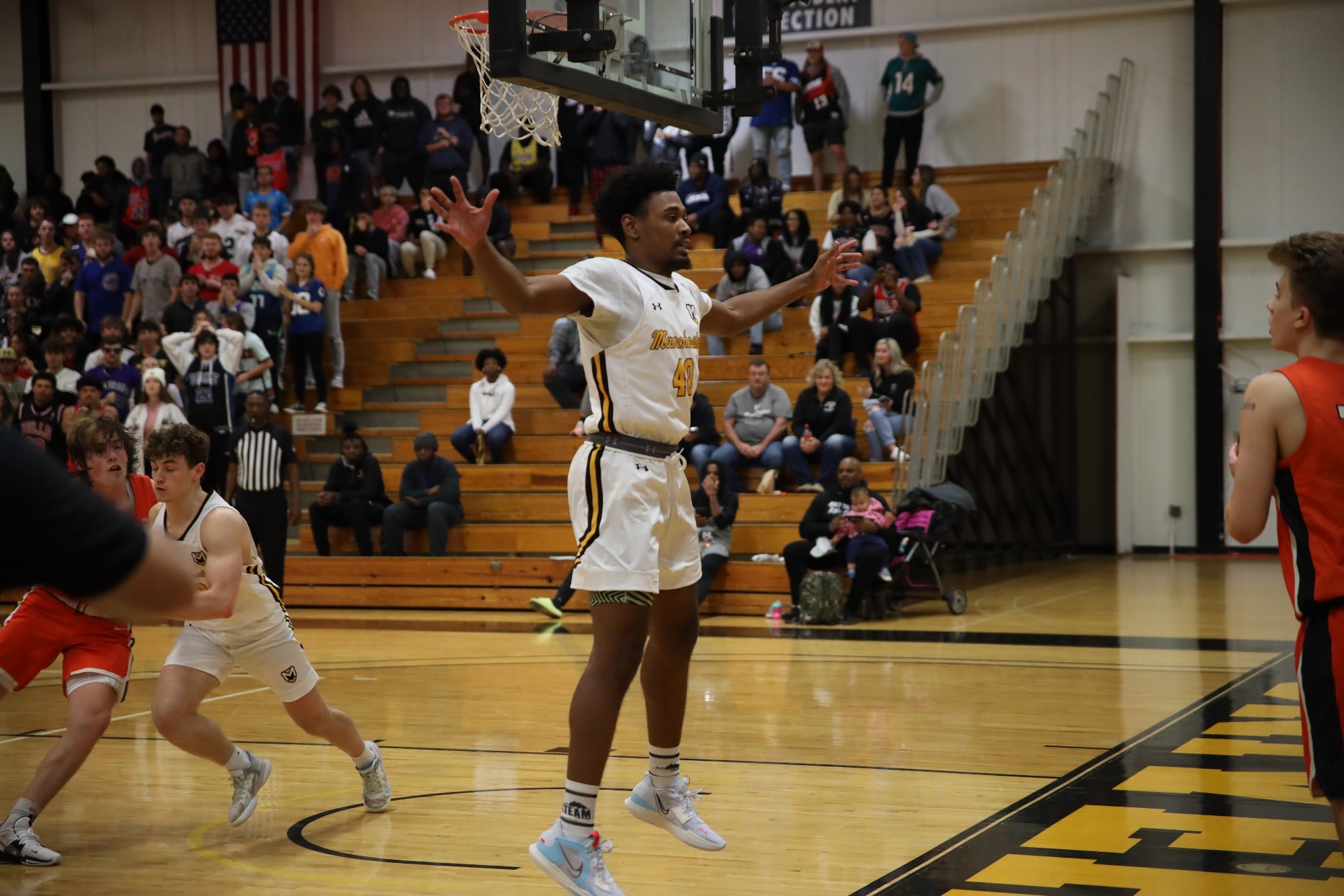 Coy Hampton - 2023-24 - Men's Basketball - Manchester University