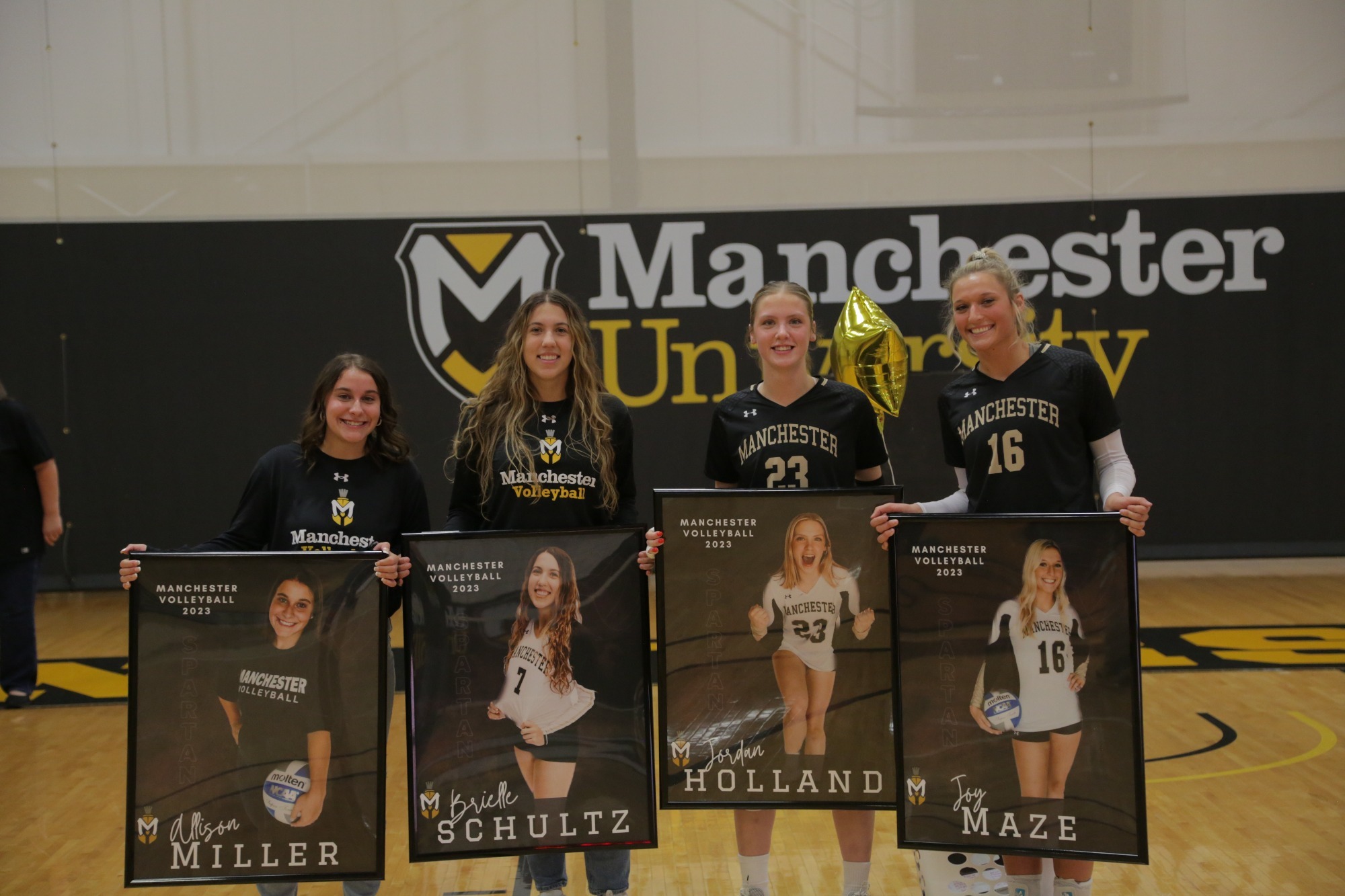 Manchester Volleyball Honors Seniors Against Mount St. Joseph on ...