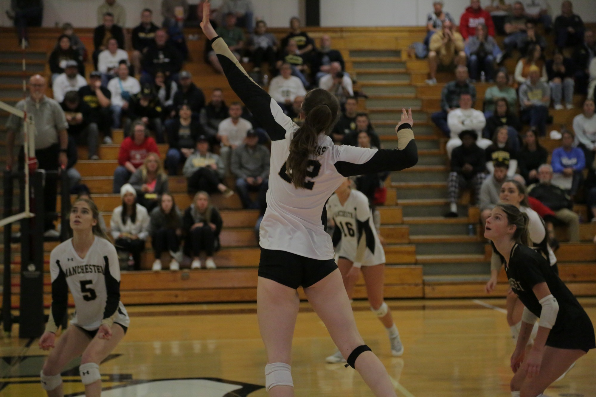 Volleyball Sweeps Defiance on Satuday - Manchester University