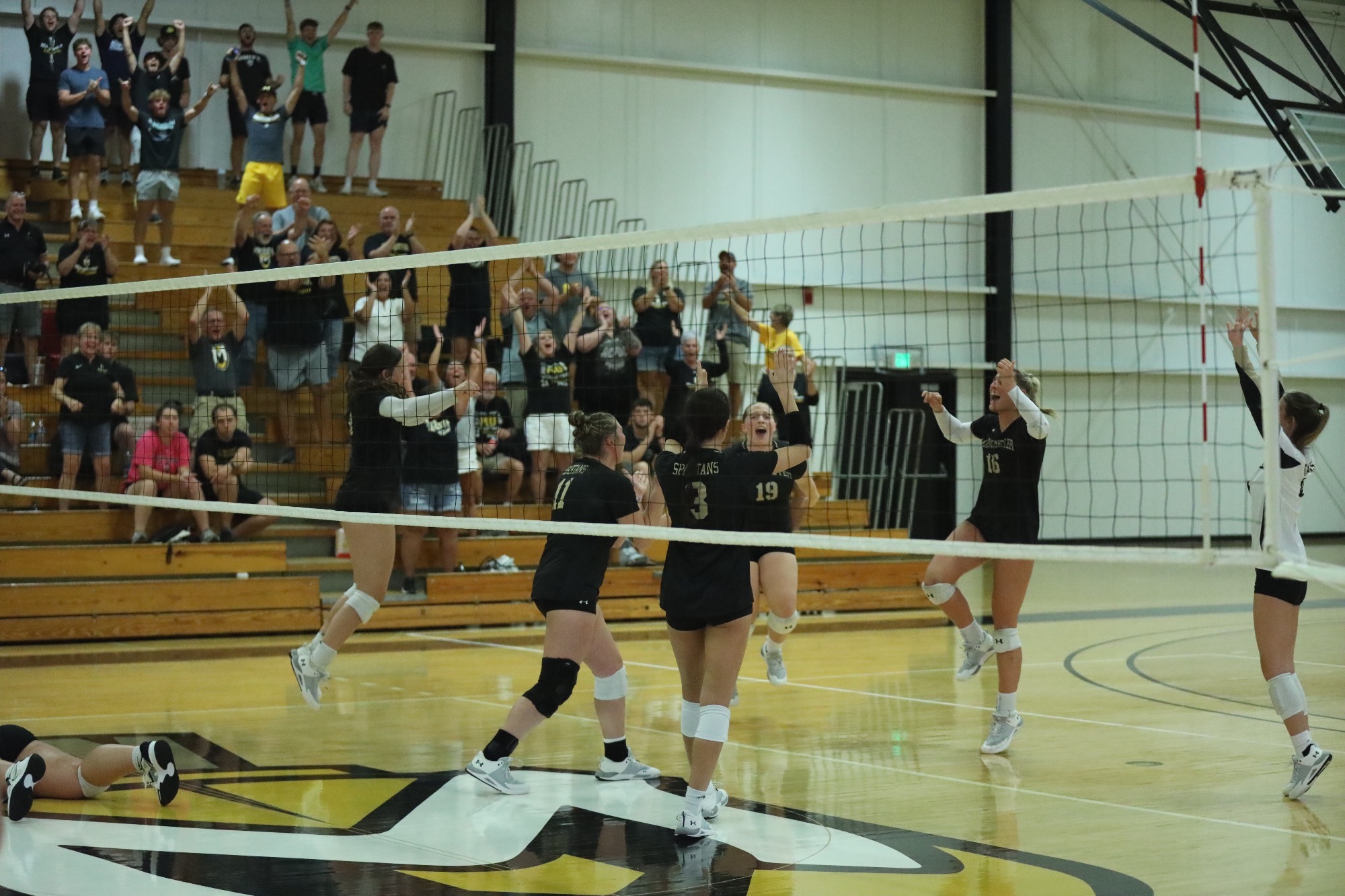 Spartans Top Hornets in Straight Sets - Manchester University