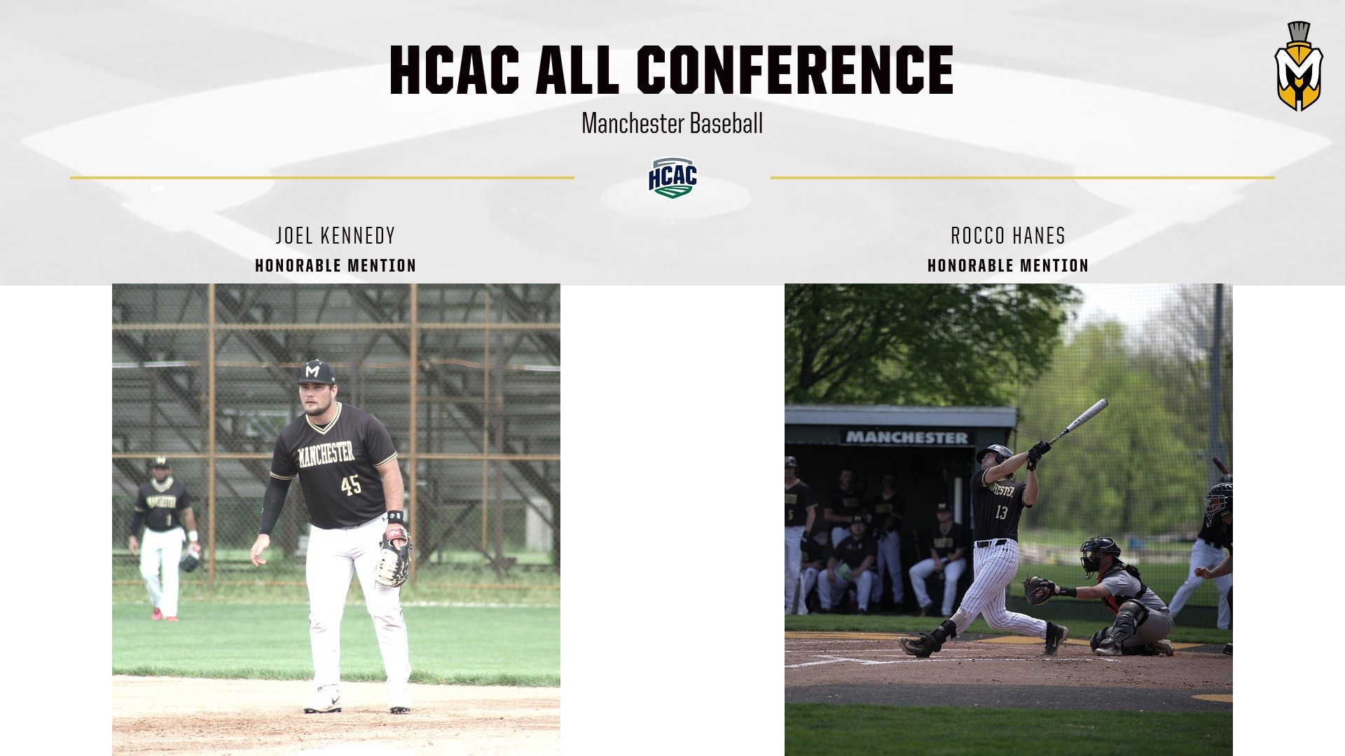 Four Spartans Earn HCAC Honors - Manchester University