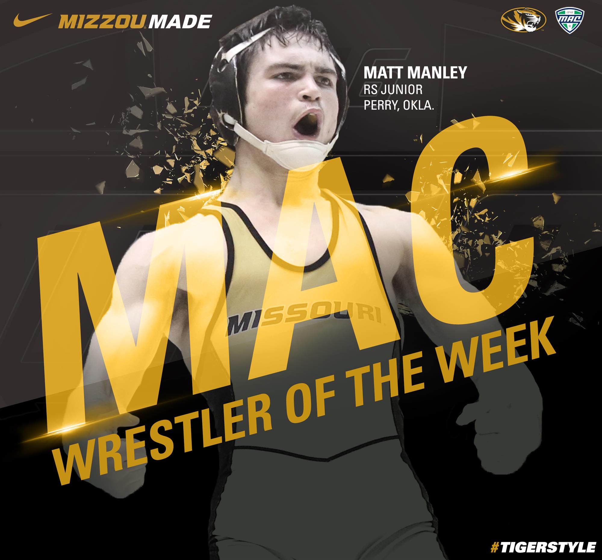 Matt Manley - Wrestling - University of Missouri Athletics