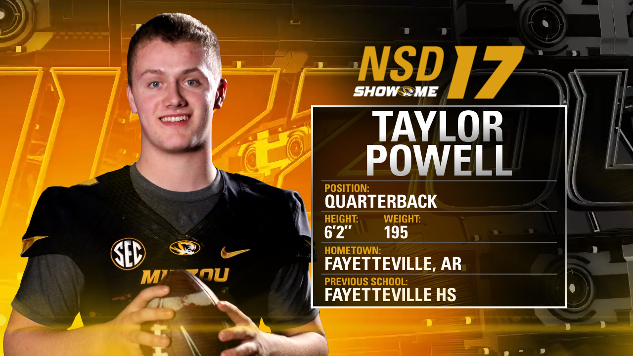 Taylor Powell - #ShowMe18 - University of Missouri Athletics