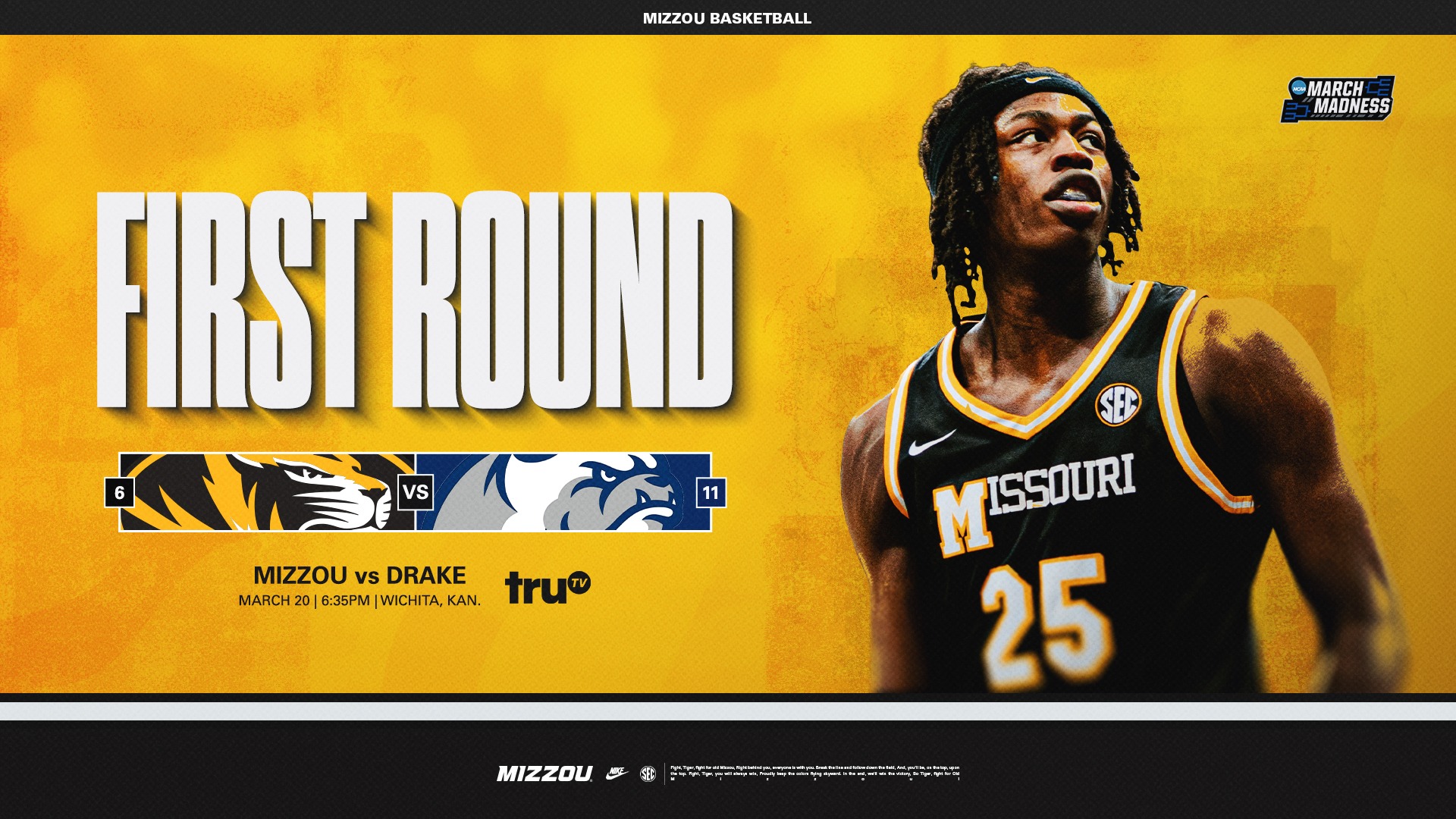 Mizzou Heads West for NCAA Tournament - University of Missouri Athletics