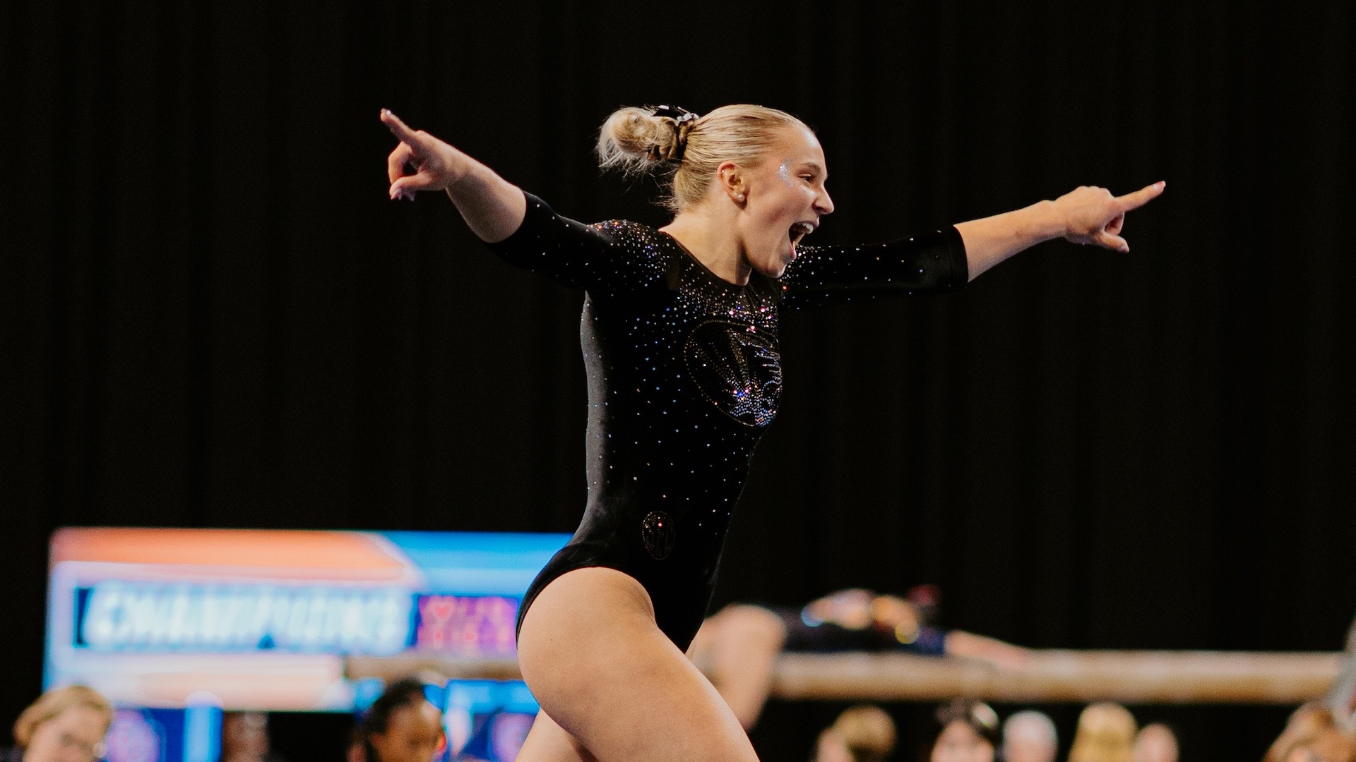 Griffin Scores 10, No. 9 Tigers Gymnastics Win Zou to the Lou Quad with ...