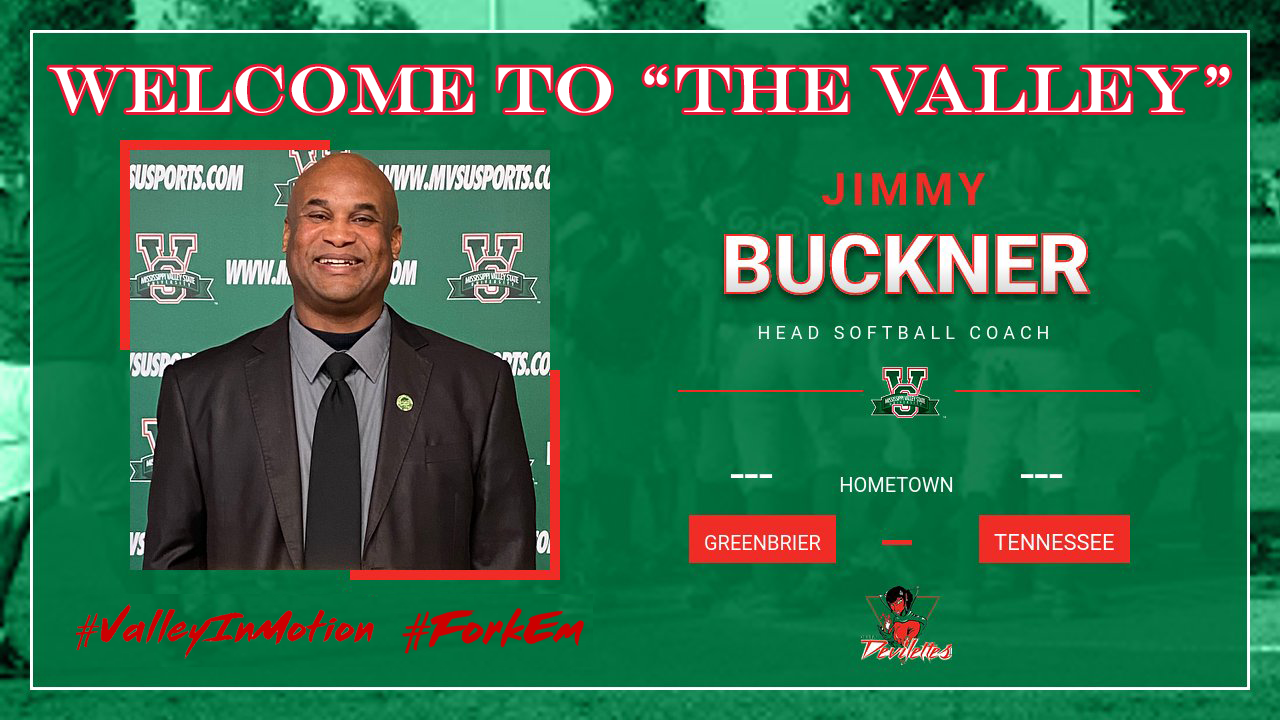 Mississippi Valley State Names Jimmy Buckner Head Softball Coach ...